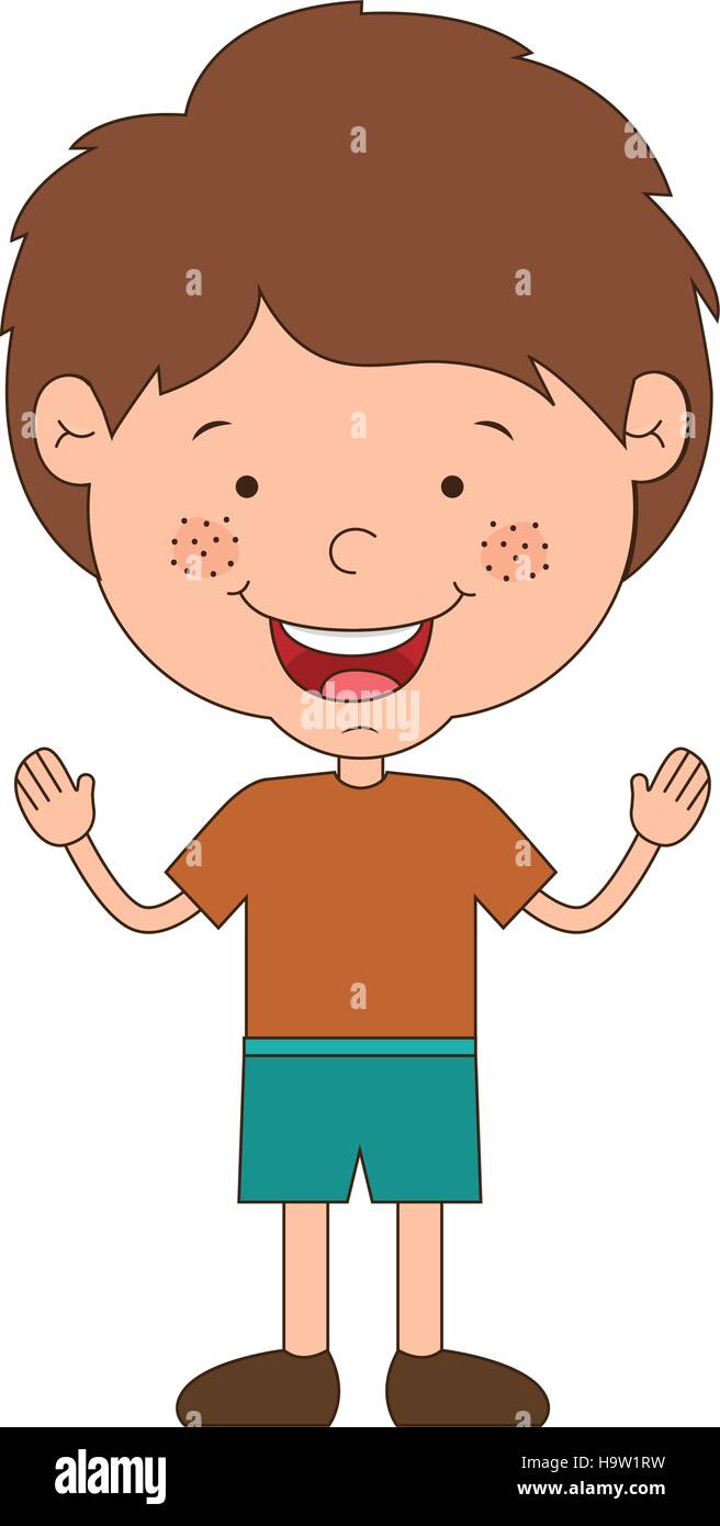 Isolated boy cartoon design Stock Vector Image & Art - Alamy