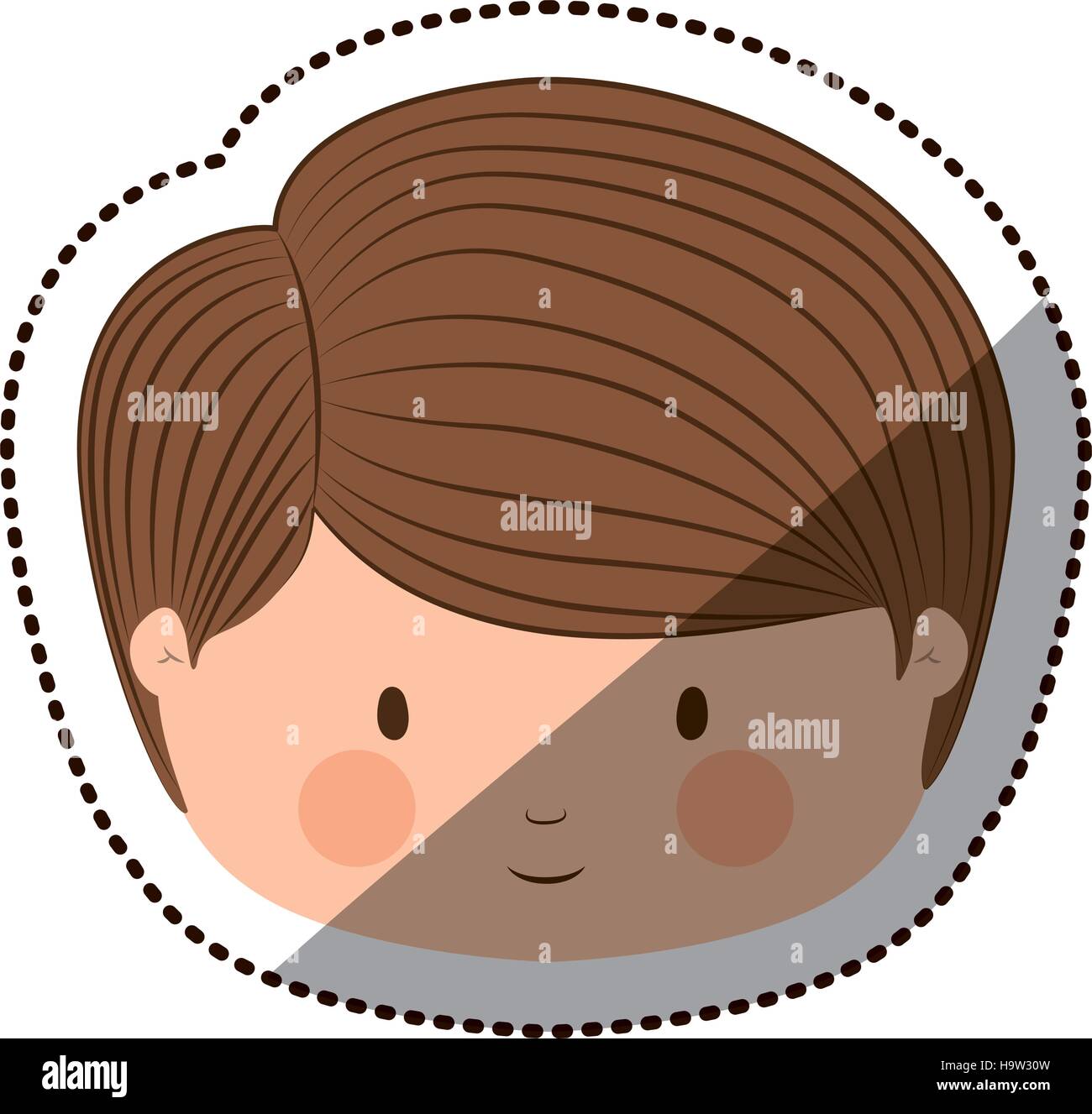 Isolated boy cartoon design Stock Vector Image & Art - Alamy