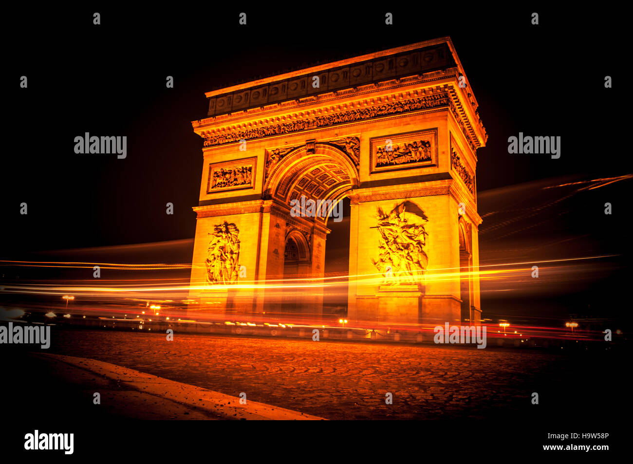 Famous roman triumphal arch hi-res stock photography and images - Alamy