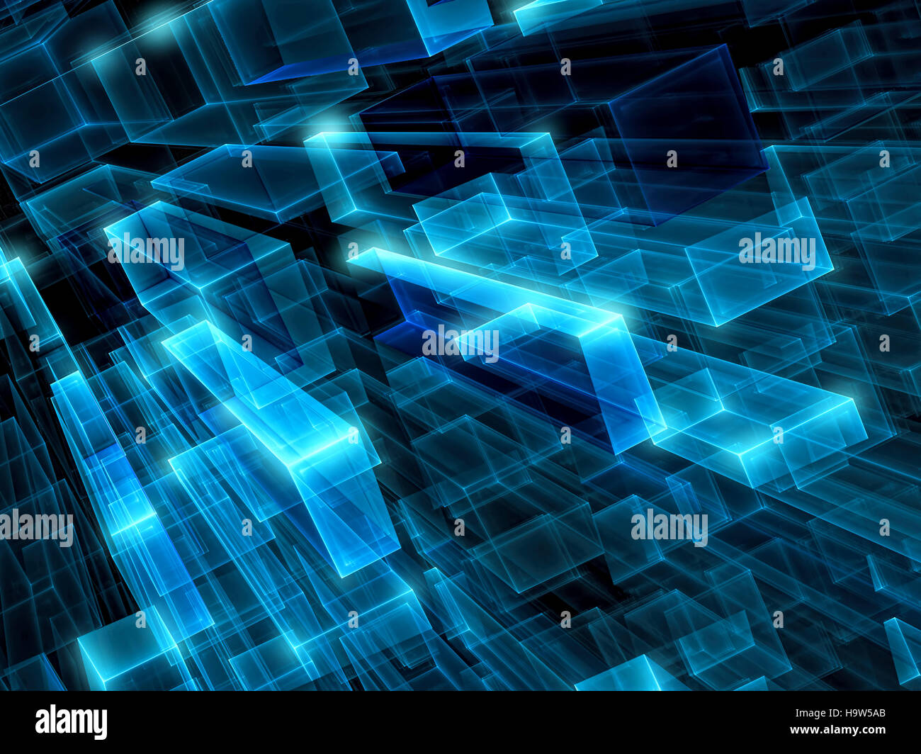 Abstract technology background - digitally generated image Stock Photo ...