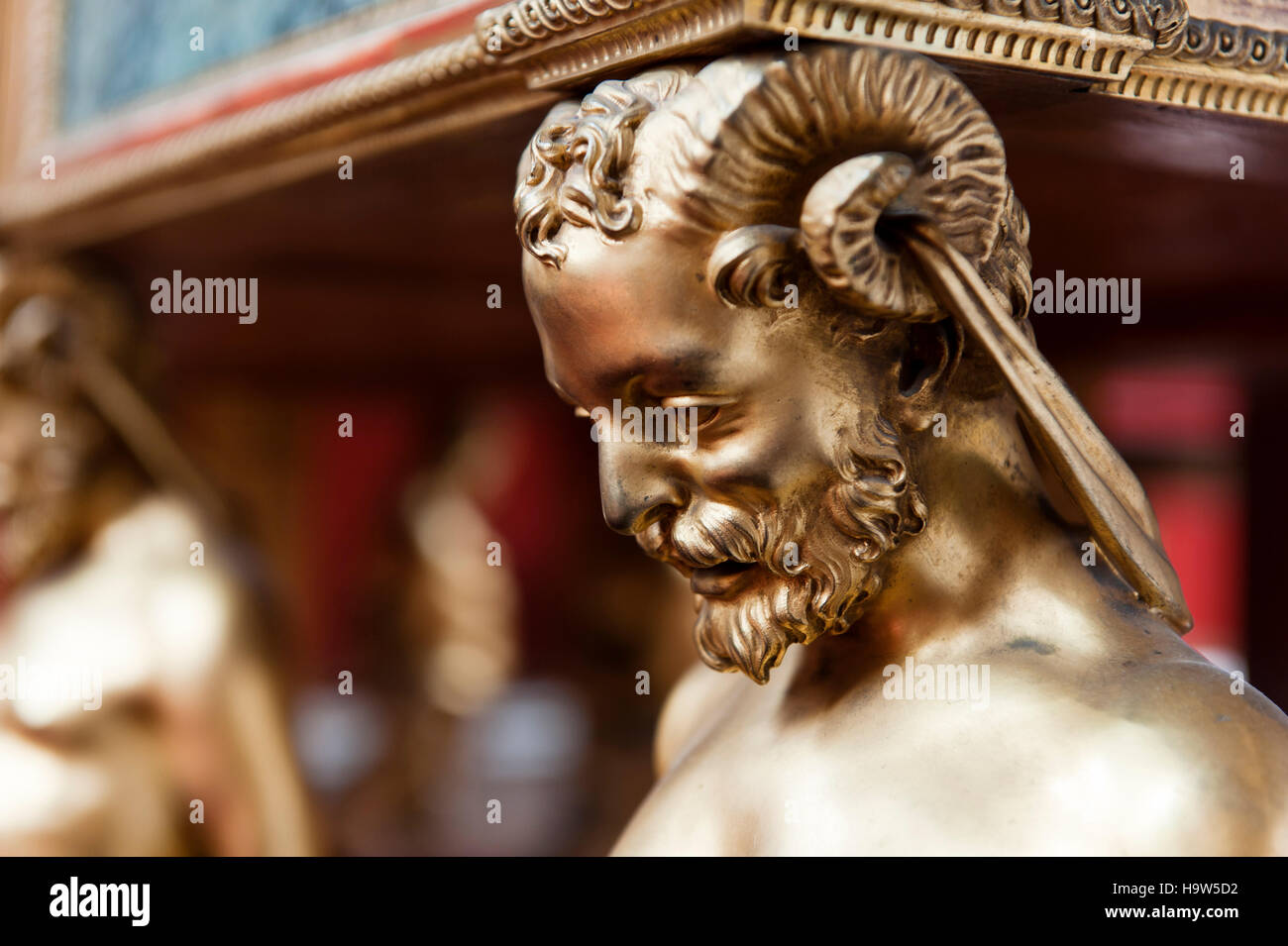 Bronze Satyr Head High Resolution Stock Photography and Images - Alamy