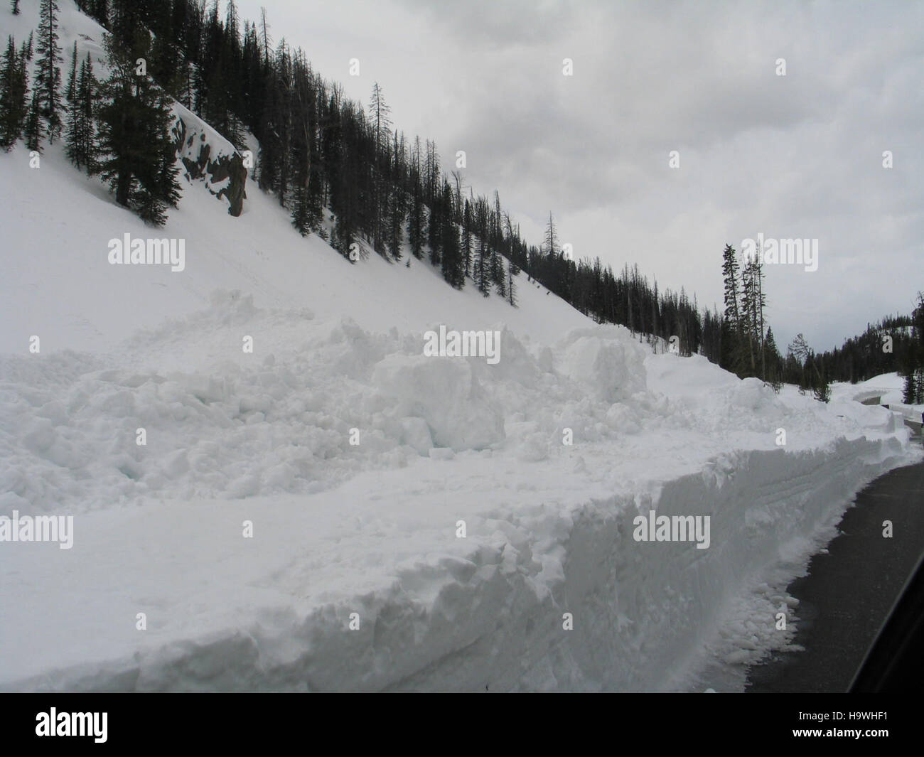 yellowstonenps 8577948263 Sylvan Pass Stock Photo - Alamy
