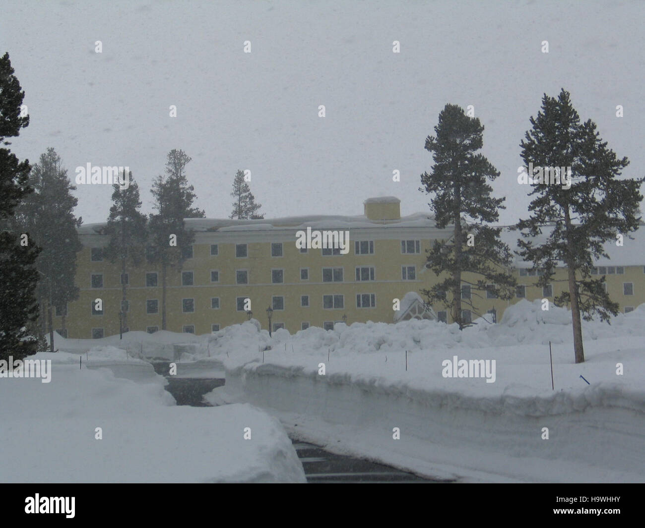 Lake Hotel, located in Yellowstone National Park, offers a historic ...