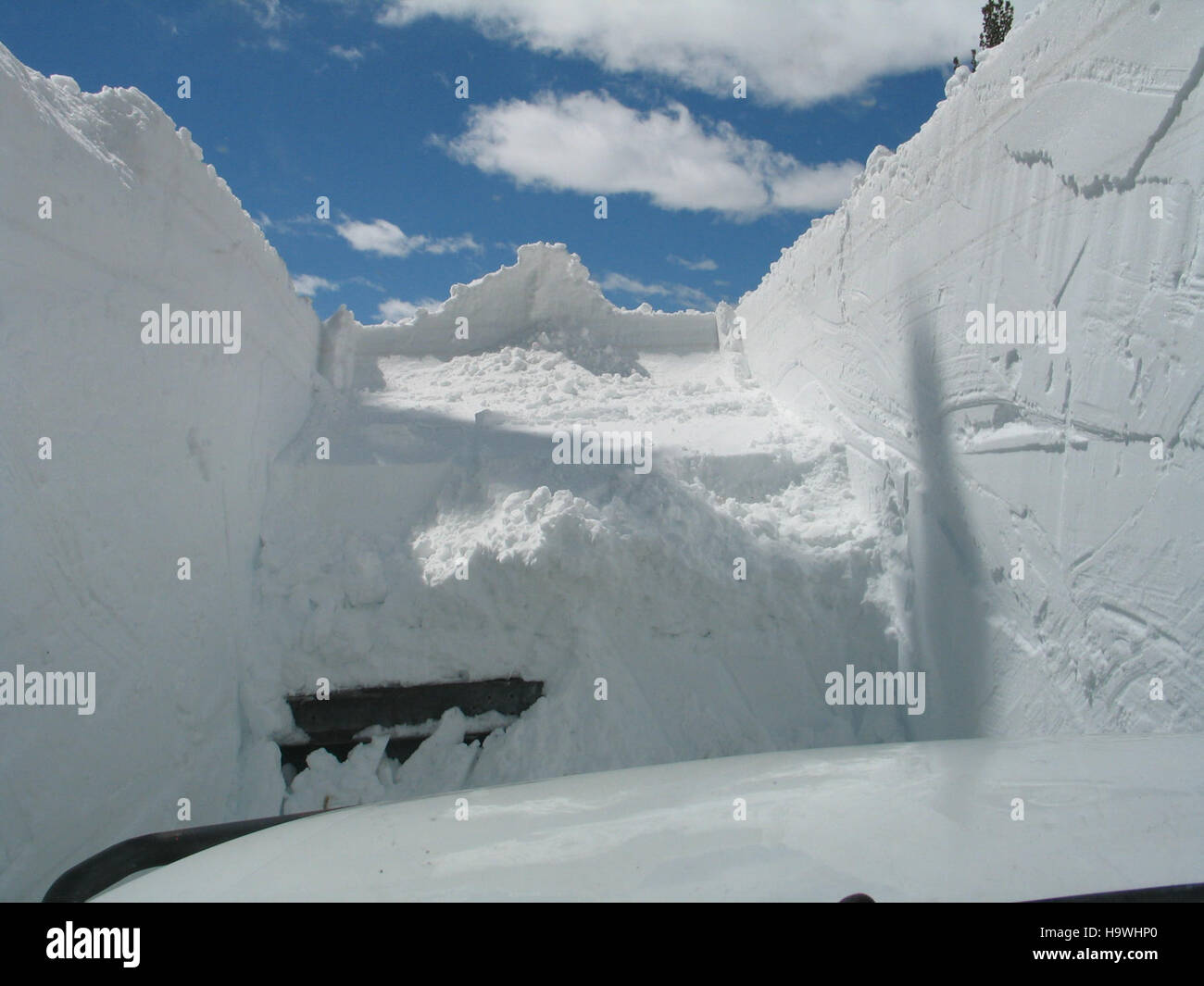 The floating dock at the Lewis Lake Boat Ramp in Yellowstone National ...