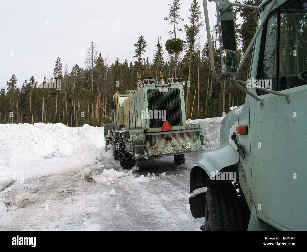 Plowing Craig Pass in Yellowstone National Park is a key task during ...