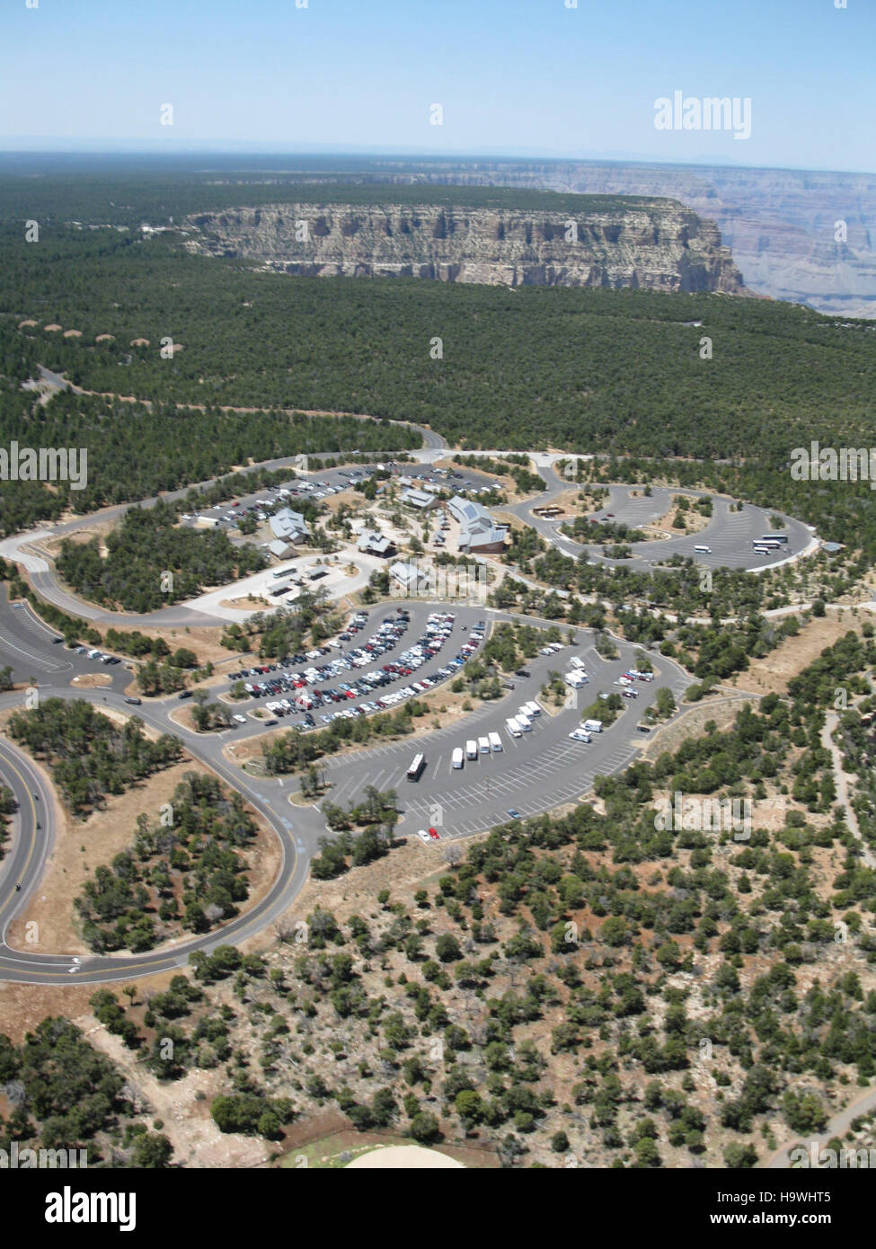 The Grand Canyon National Park features a designated visitor center ...