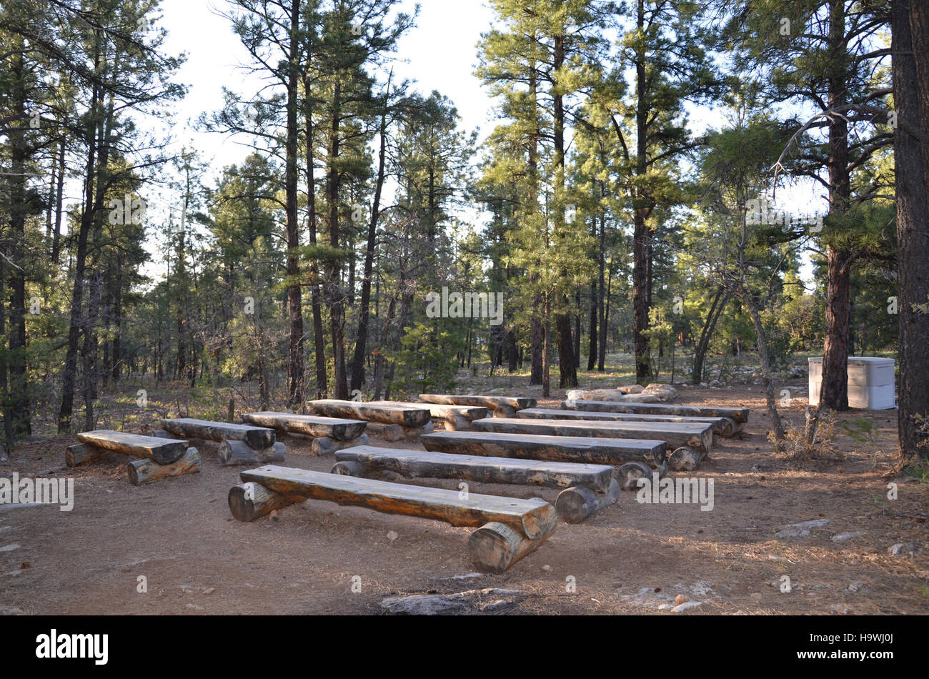 Mather Campground, located in the Grand Canyon National Park, provides ...