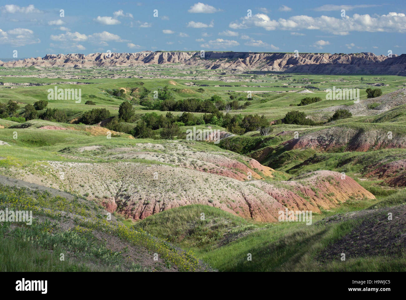 The Sage Creek Wilderness Area in Badlands National Park is known for ...