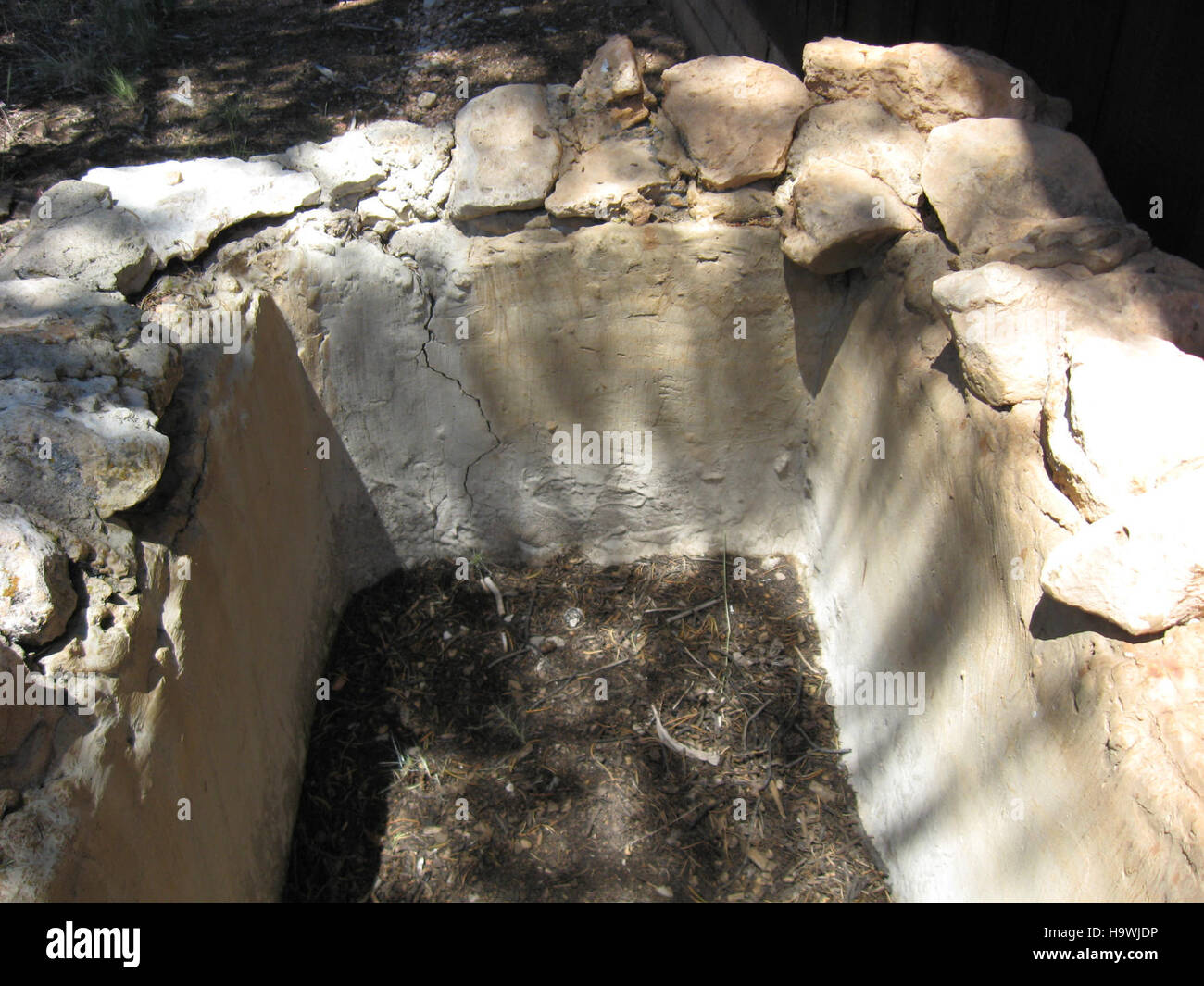 A historic water trough near the PW Barn in Grand Canyon National Park ...