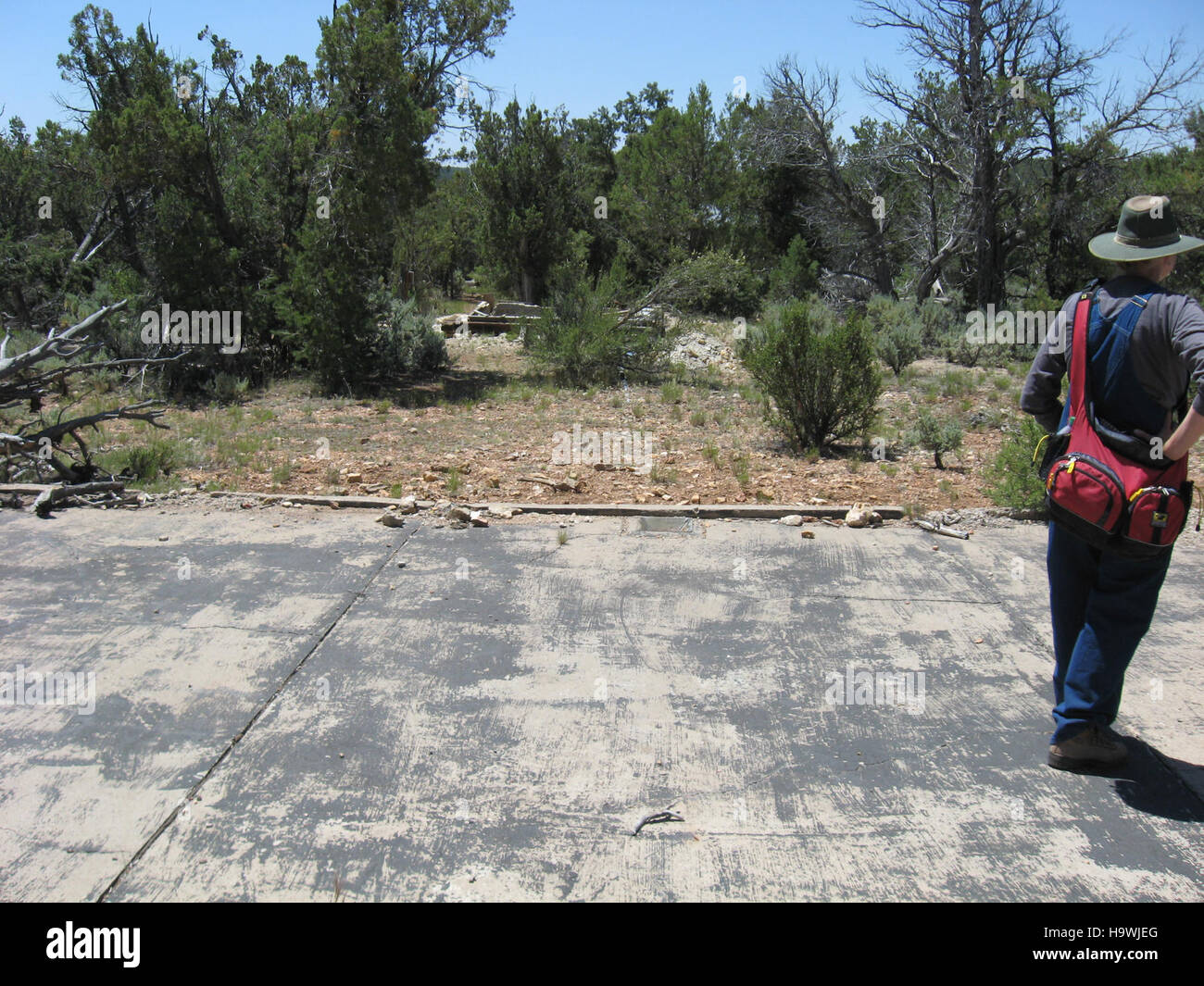 The Grand Canyon's water catchment system and cistern are essential for ...
