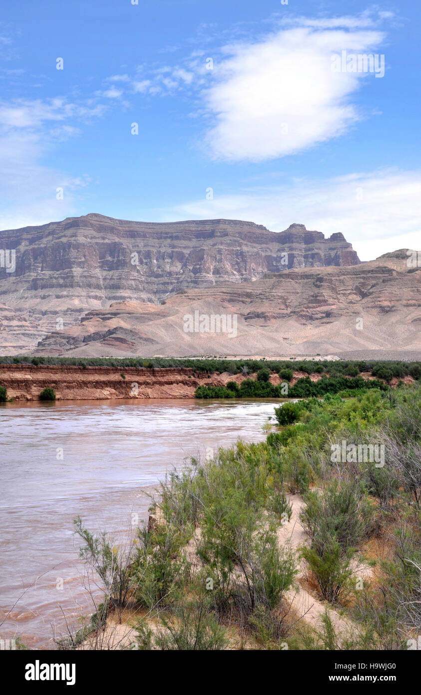 The Pearce Ferry area along the Colorado River in Lake Mead National ...