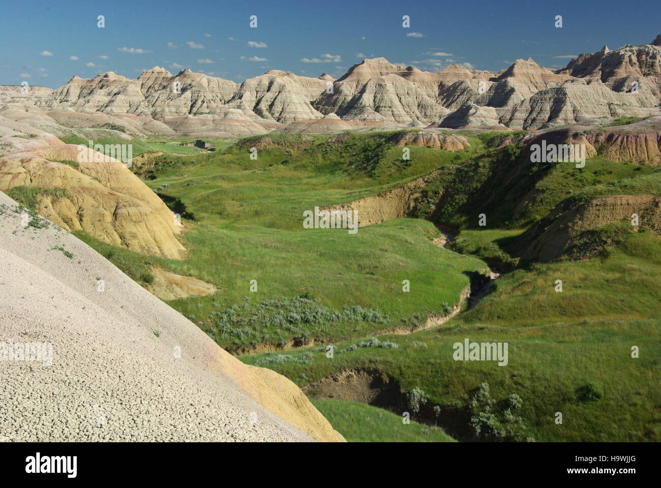 Yellow Mounds and Brule are striking geological formations located in ...