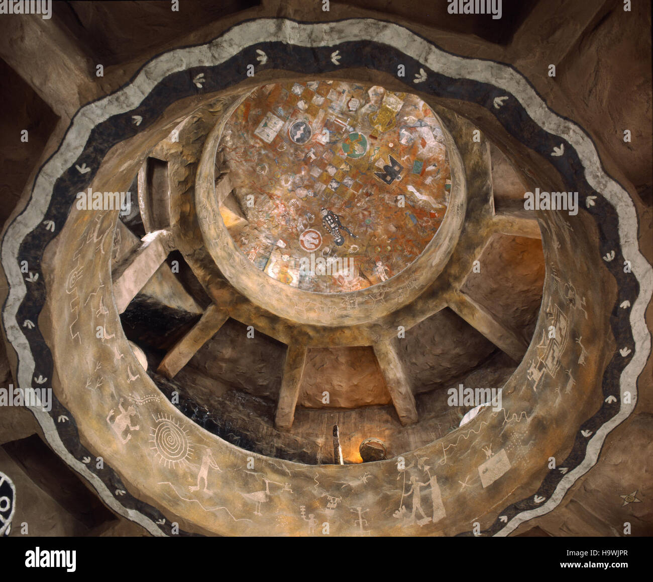 The Grand Canyon National Park, featuring the Desert View Watchtower ...