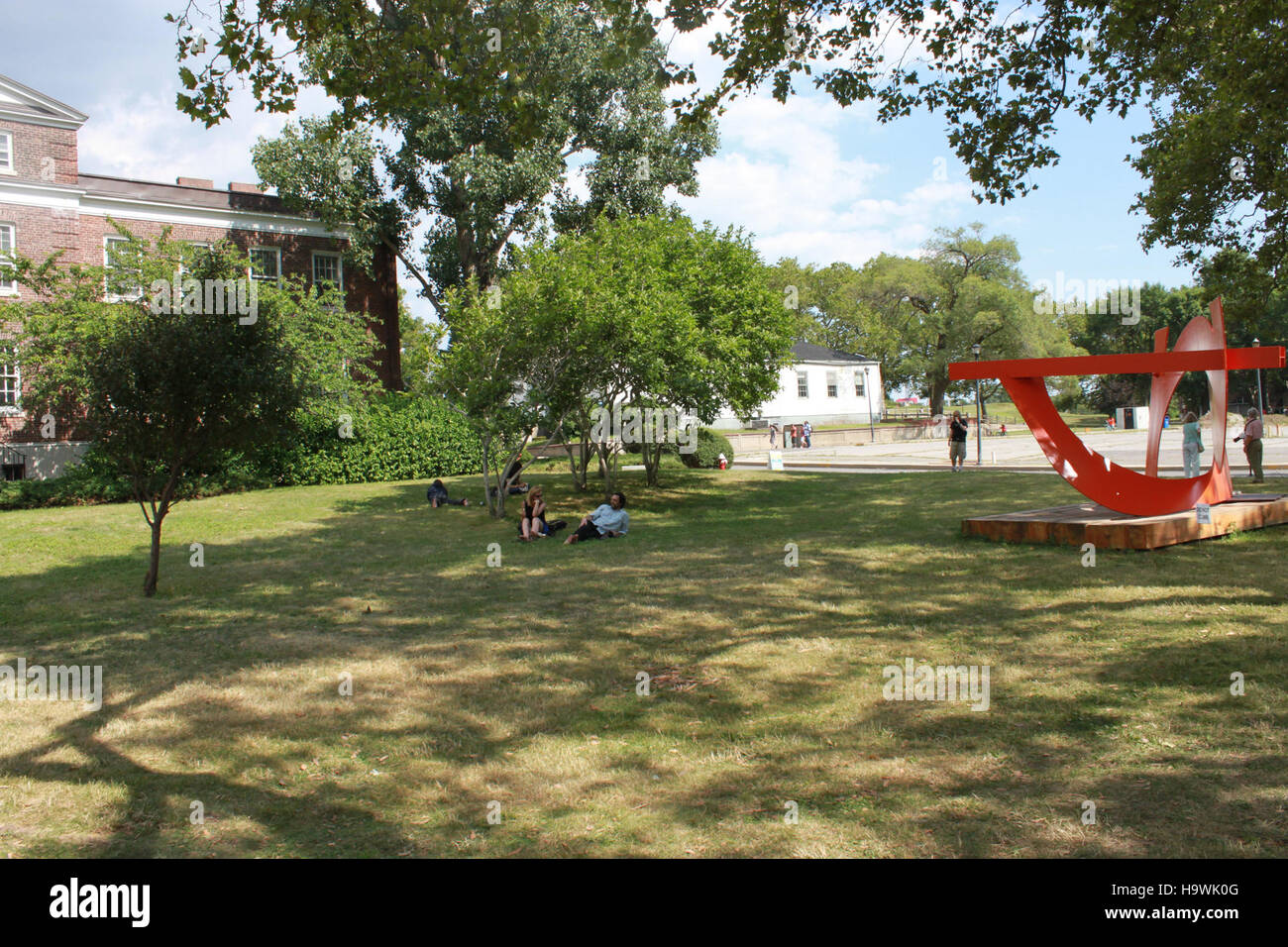 A scenic view from Governors Island National Park, which offers ...