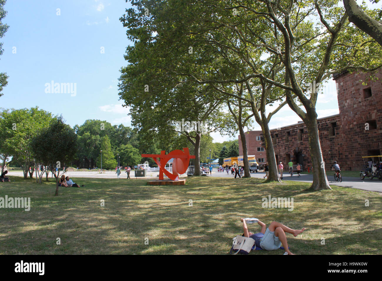 This image from Governor's Island National Park showcases the ...