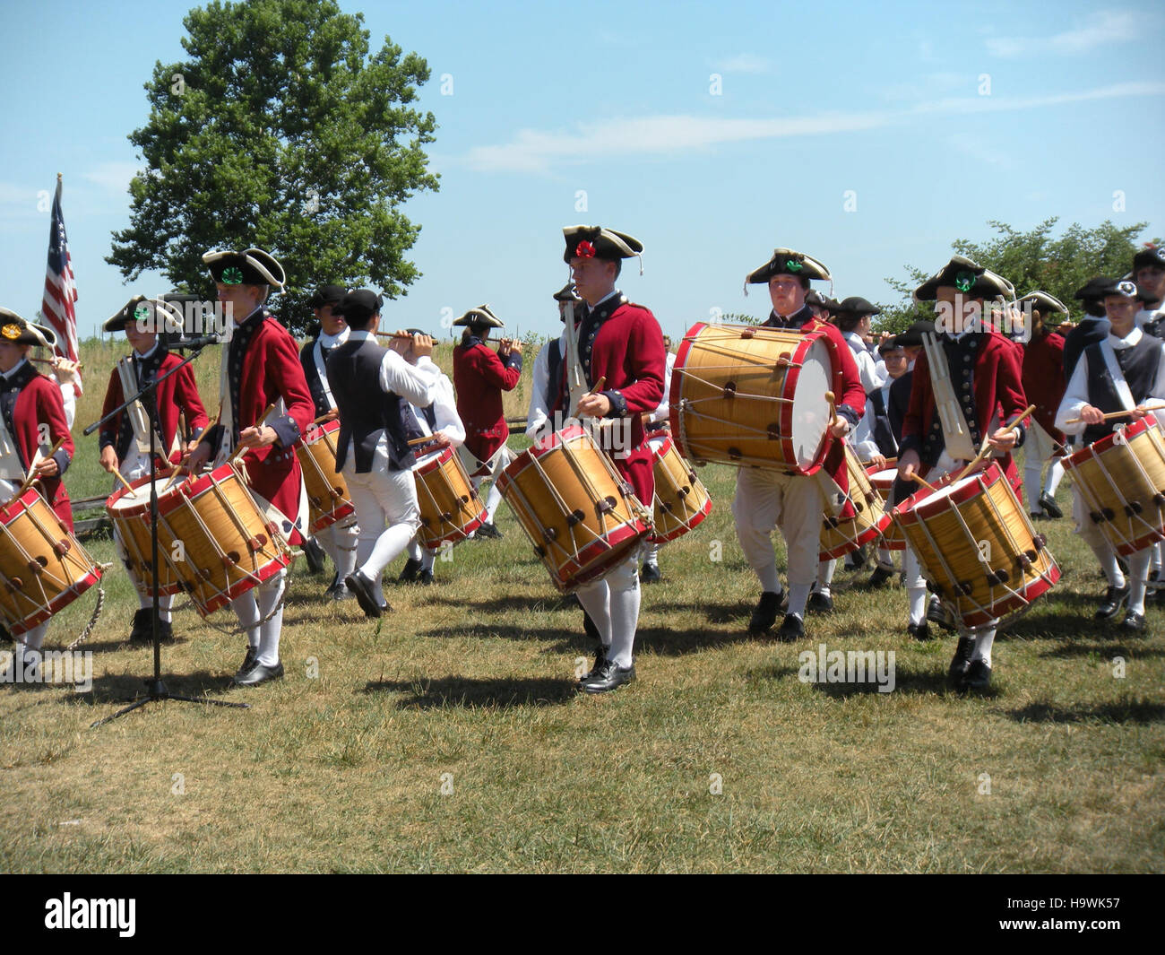 Symbol of american colonial era hi-res stock photography and images - Alamy