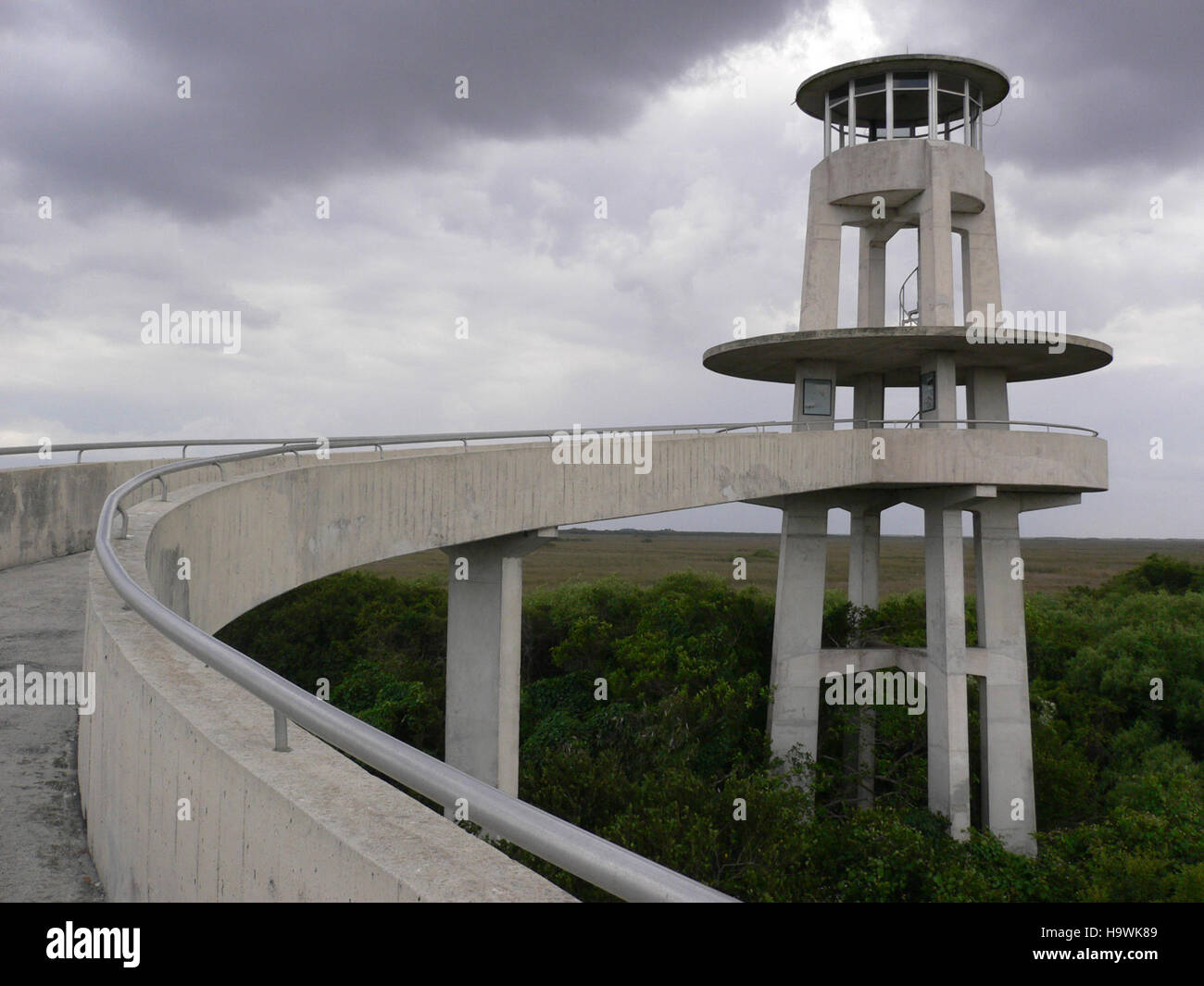 Shark Valley Tower in Everglades National Park offers visitors ...