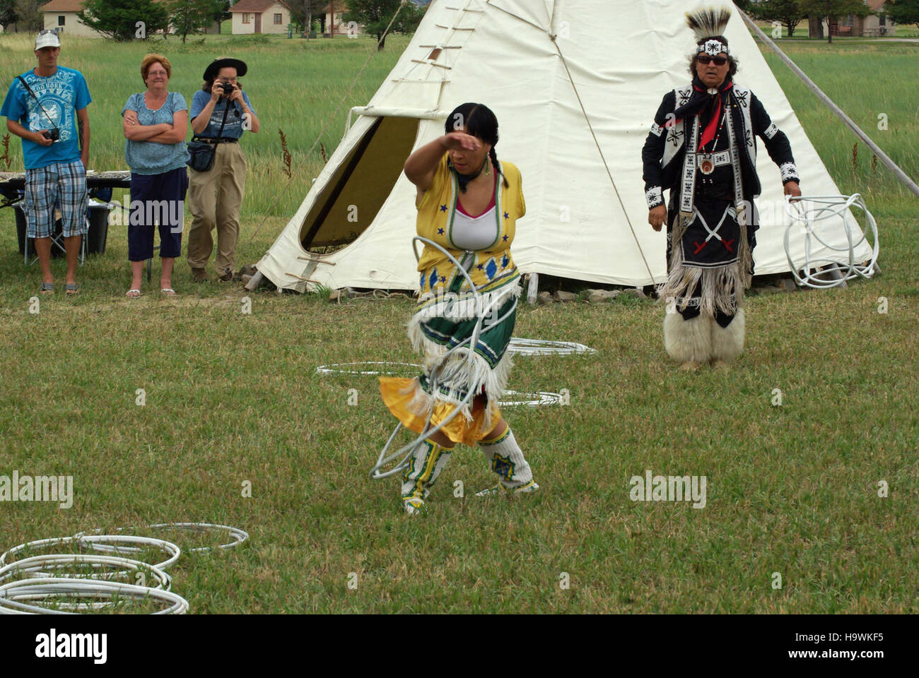 Historical hoop dance hi-res stock photography and images - Alamy