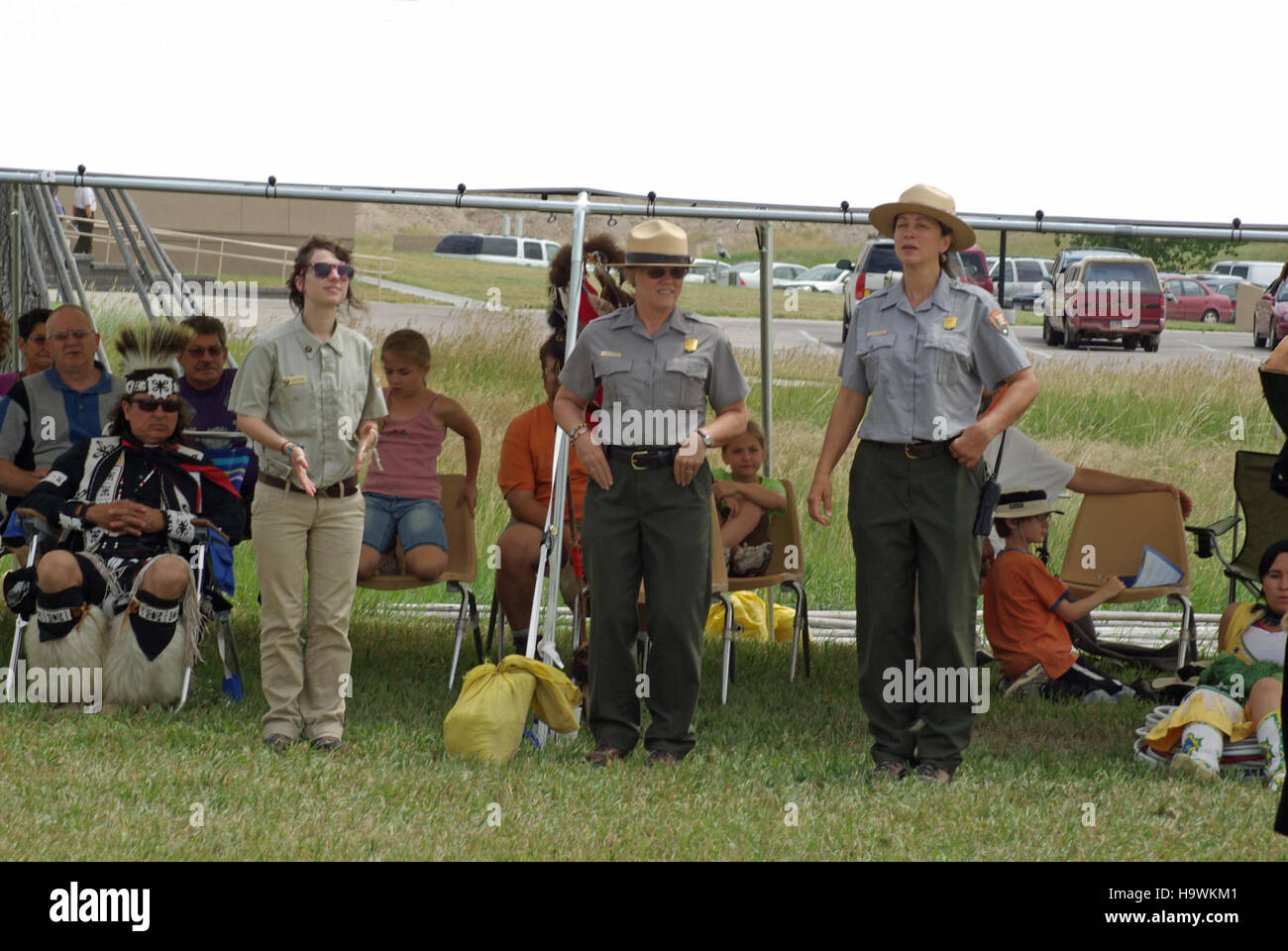 A lively scene in Badlands National Park features Alena, Cindy, and ...