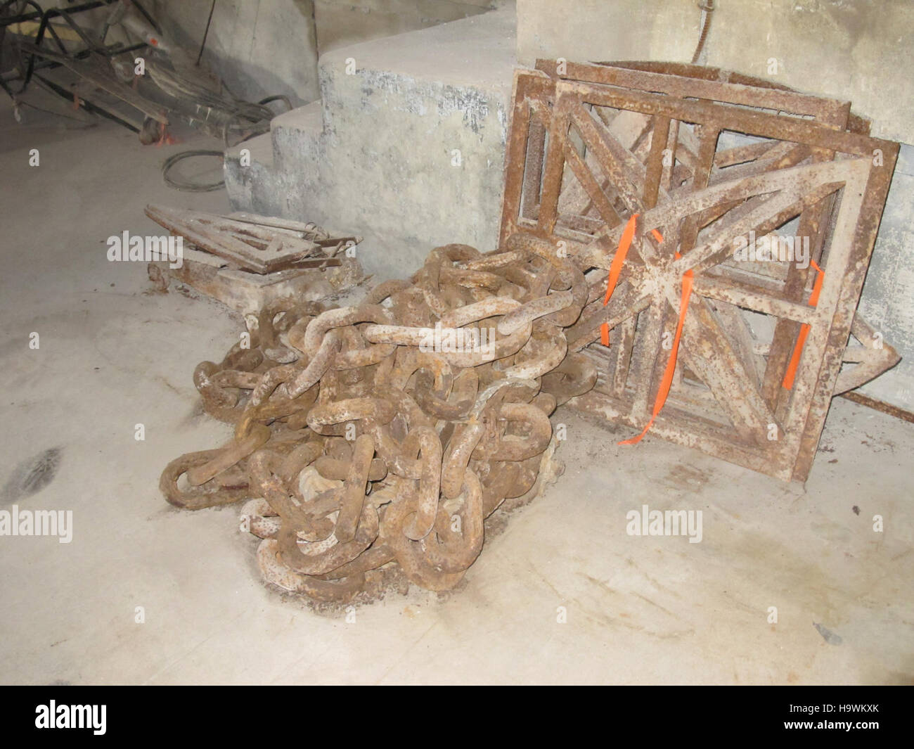 The U.S. Coast Guard conducts critical operations involving chains for ...