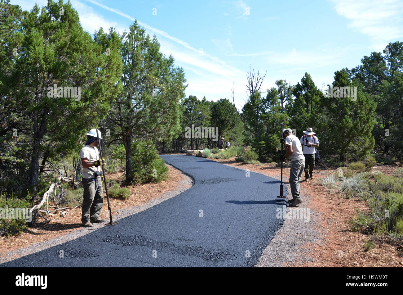 The Grand Canyon National Park is undergoing construction of the South ...