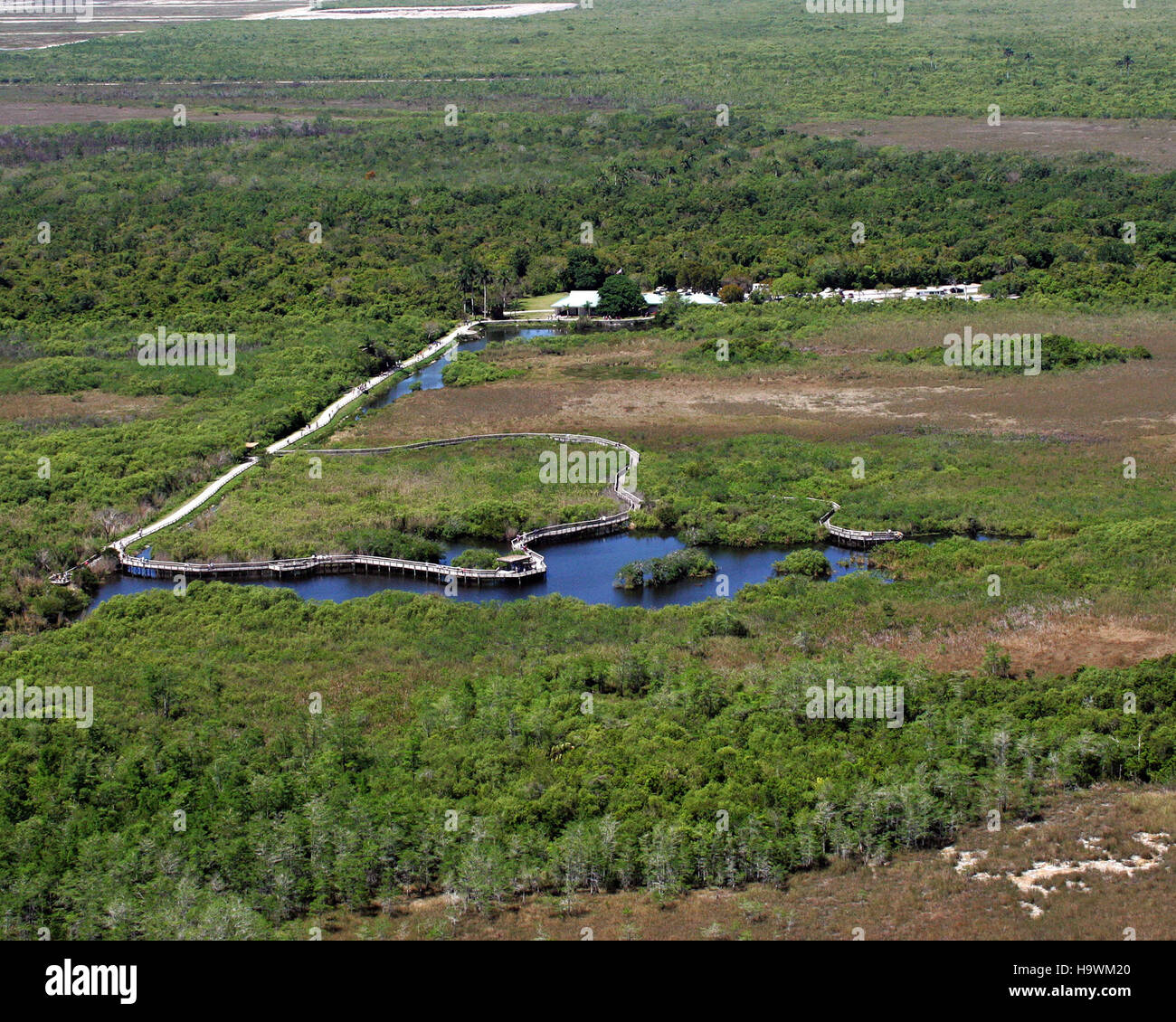 The Ahinga Trail in the Everglades National Park offers a scenic view ...