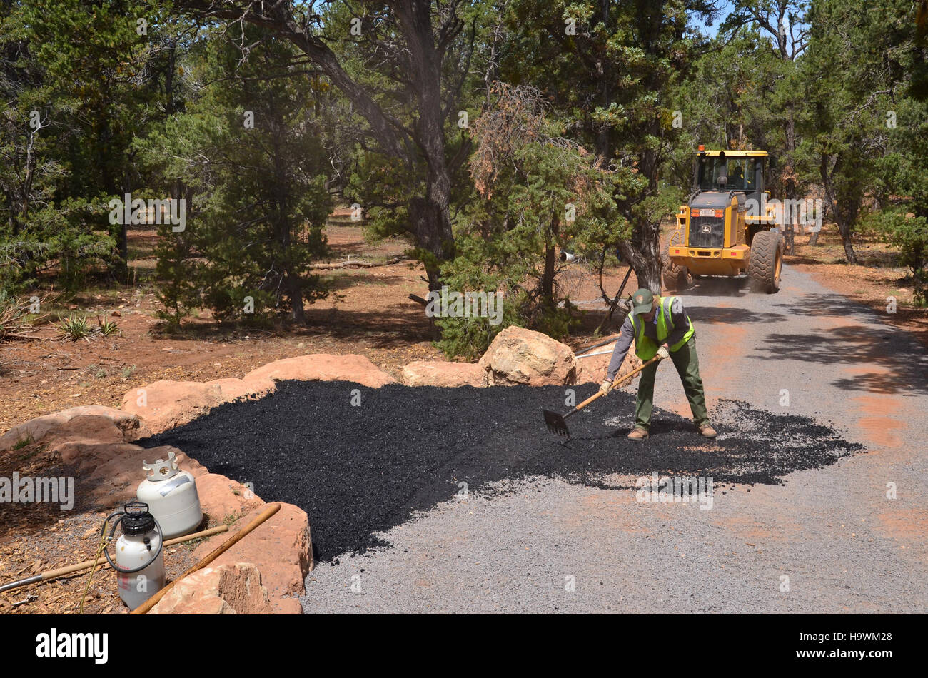 The South Rim Greenway at Grand Canyon National Park is under ...