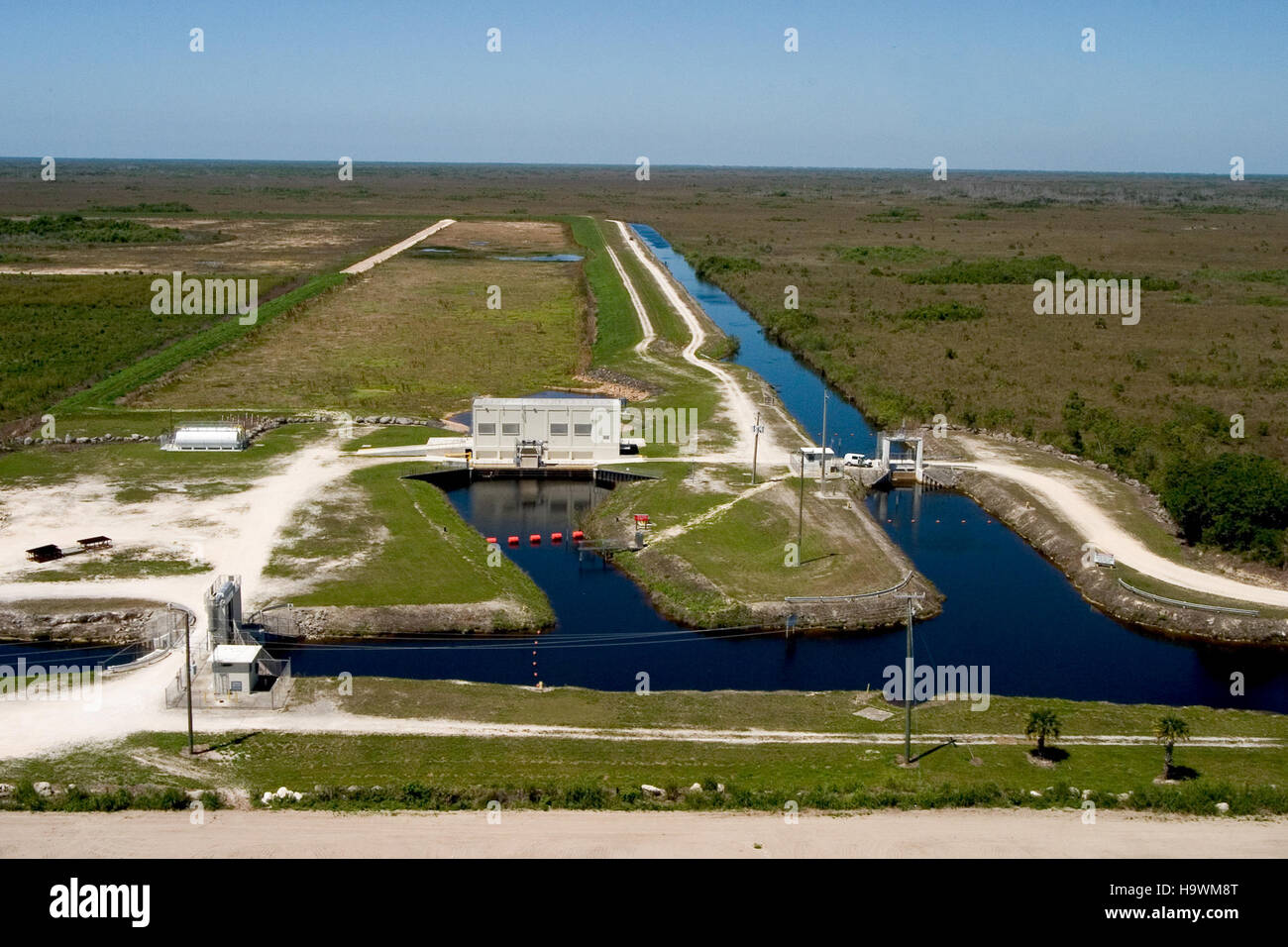 Levees, dikes, and dams are critical components of Everglades National ...