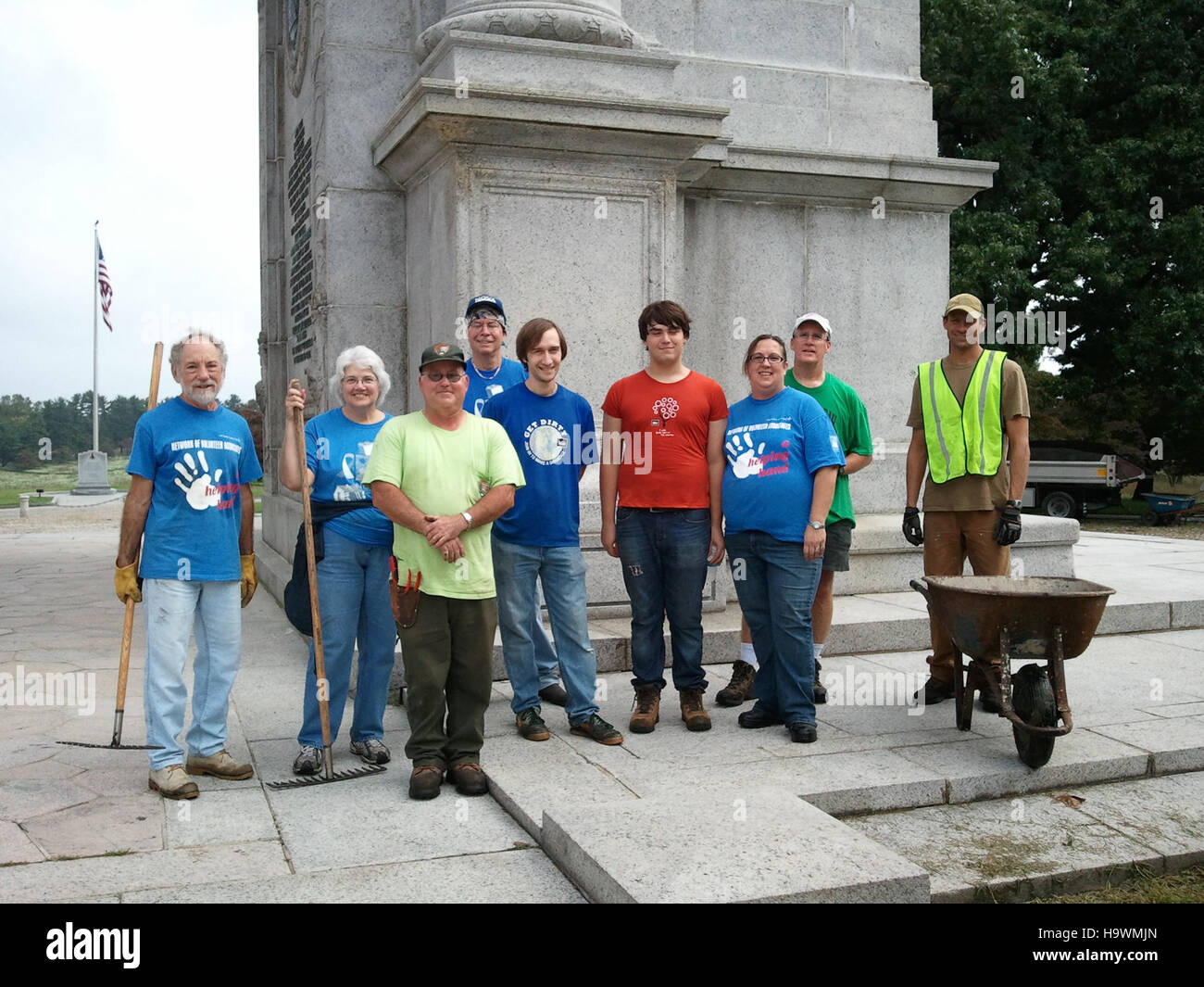 valleyforgenationalpark 6198549798 Arch team one Stock Photo - Alamy