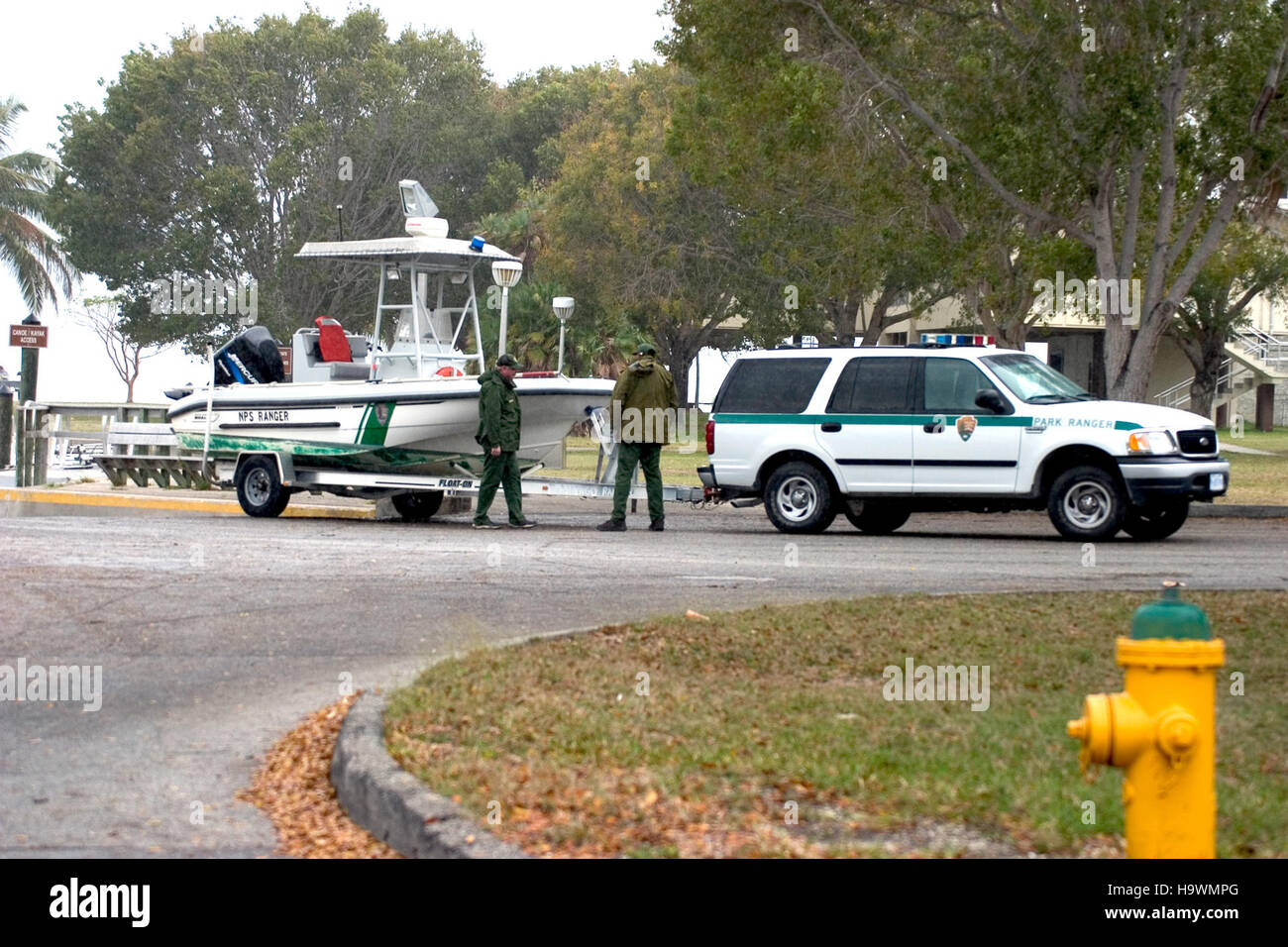 Rodney Cammauf, a Visitor Protection Ranger at Everglades National Park ...
