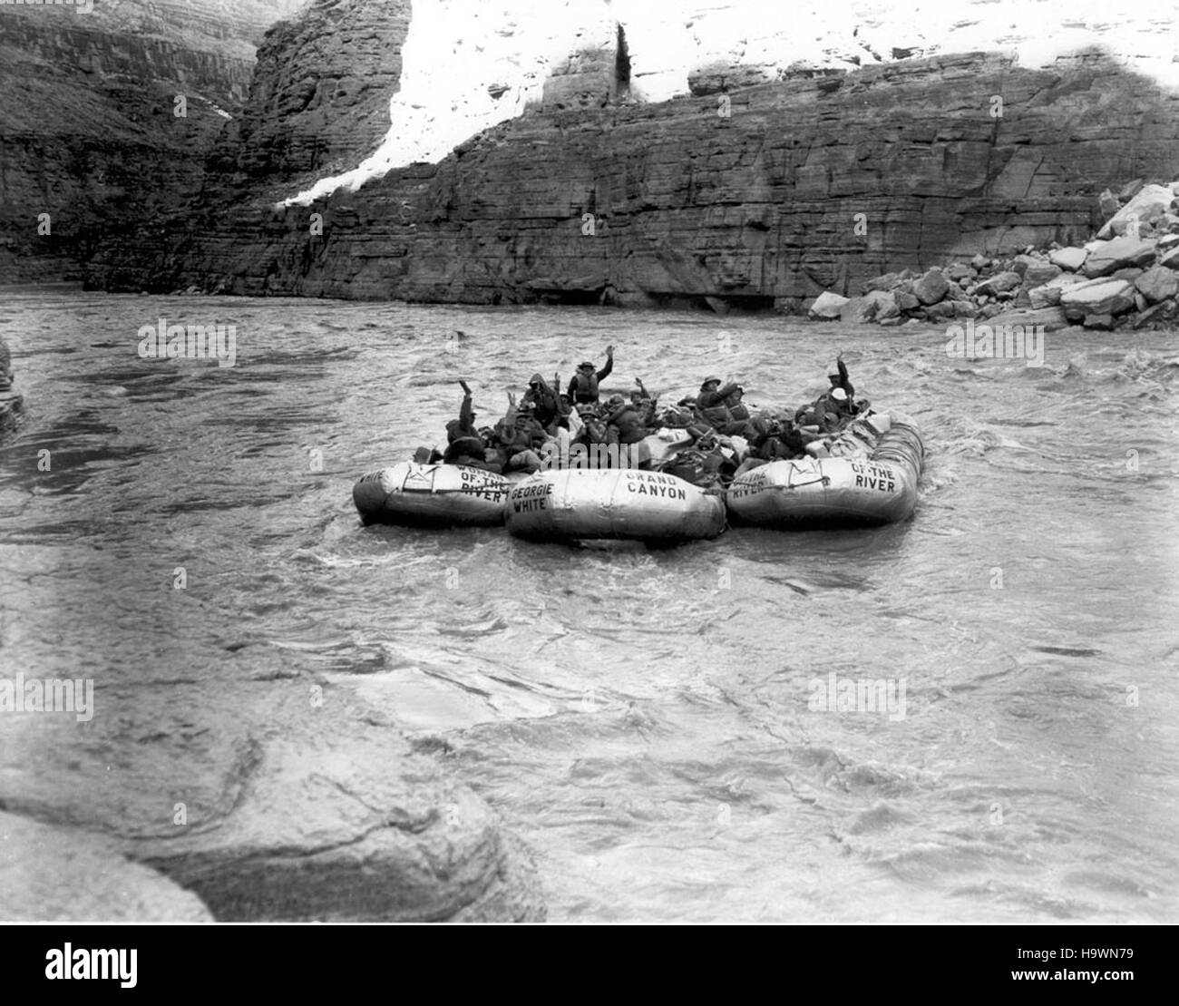 The historic River Runner photo captures the Grand Canyon’s vast and ...
