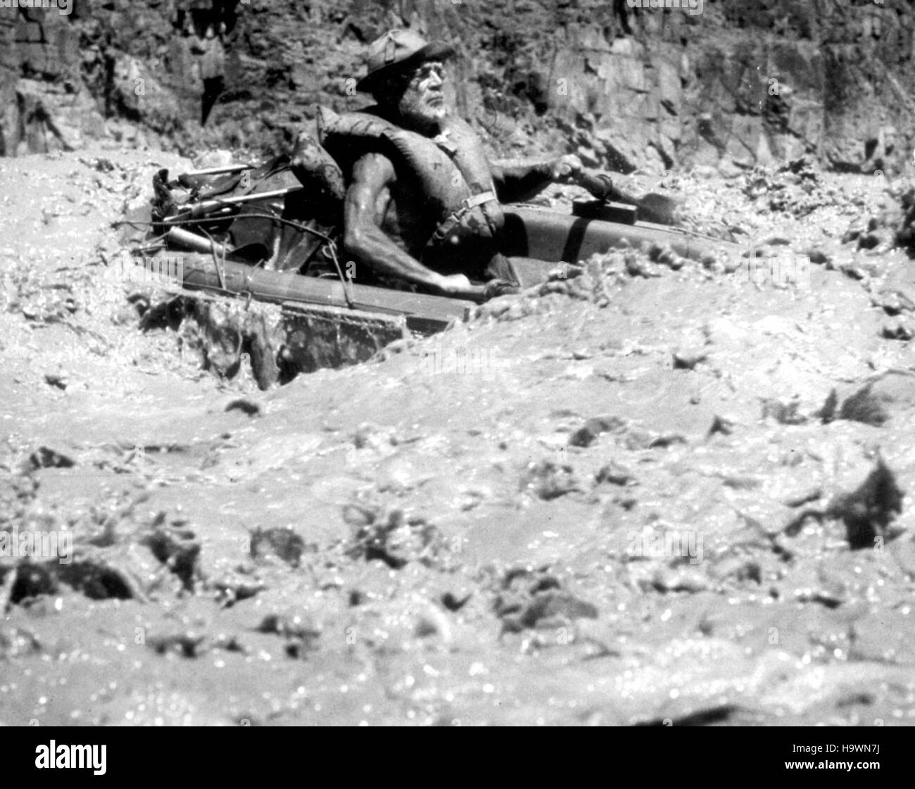 The historic photograph of the Grand Canyon's River Runner provides a ...