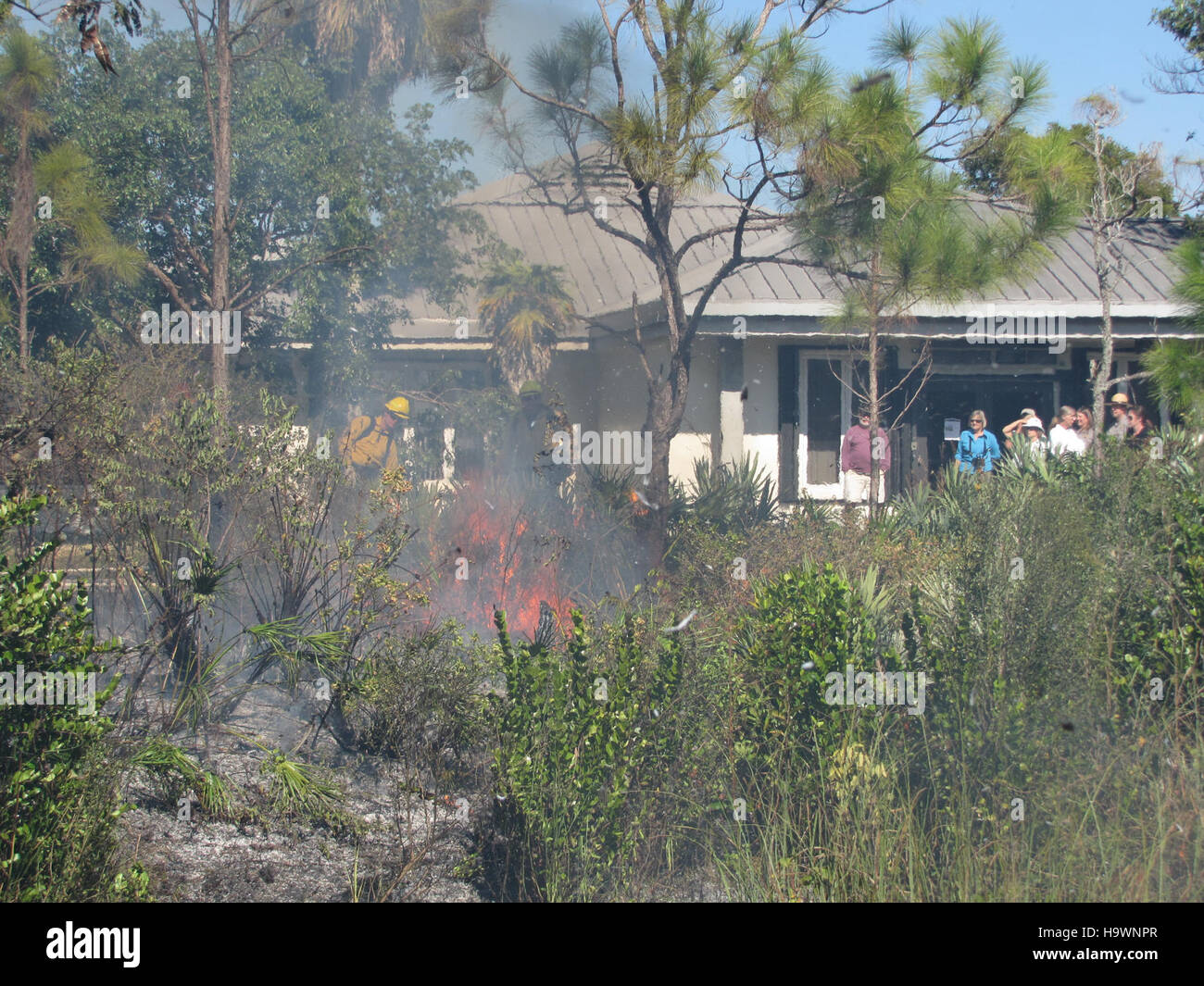 evergladesnps 9099459779 Prescribed fire near park structures (3 ...