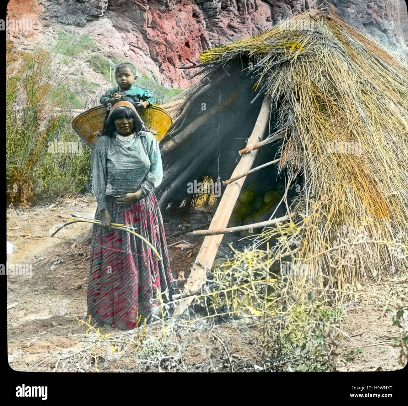 Havasupai havasupai native americans supai hi-res stock photography and ...