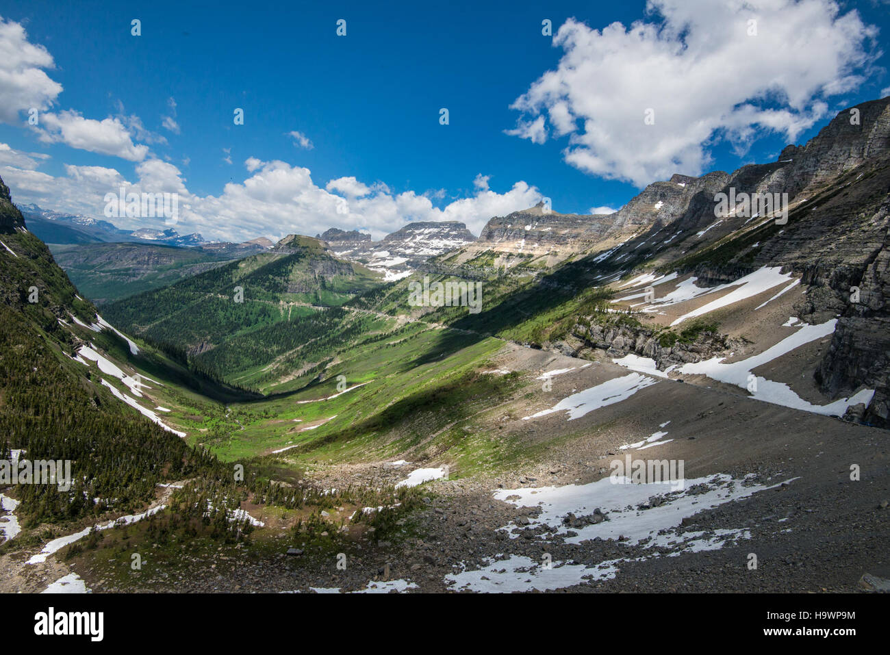 An image from Glacier National Park capturing a fragile environmental ...