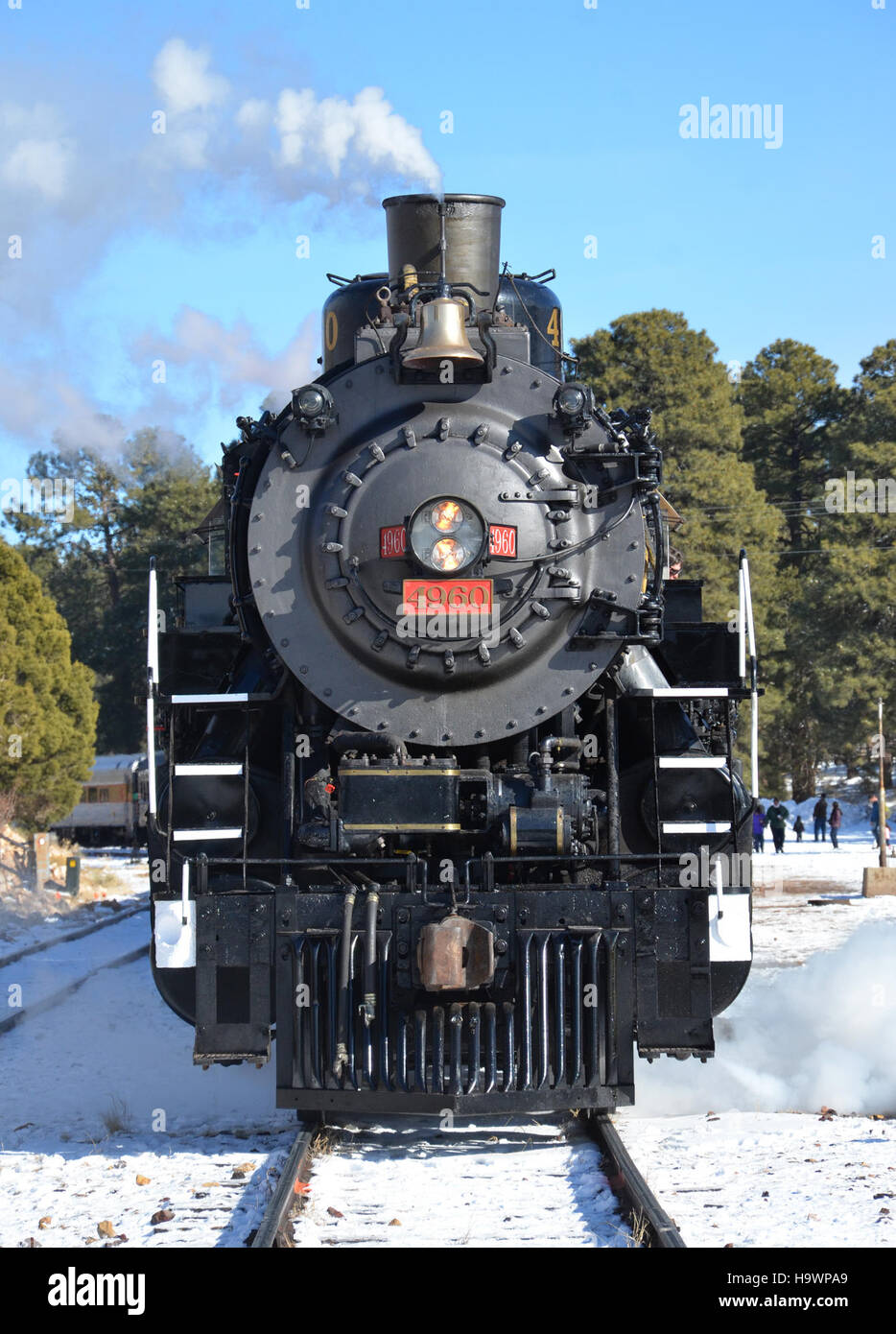 The Arizona Centennial Train, commemorating Arizona's 100th anniversary ...