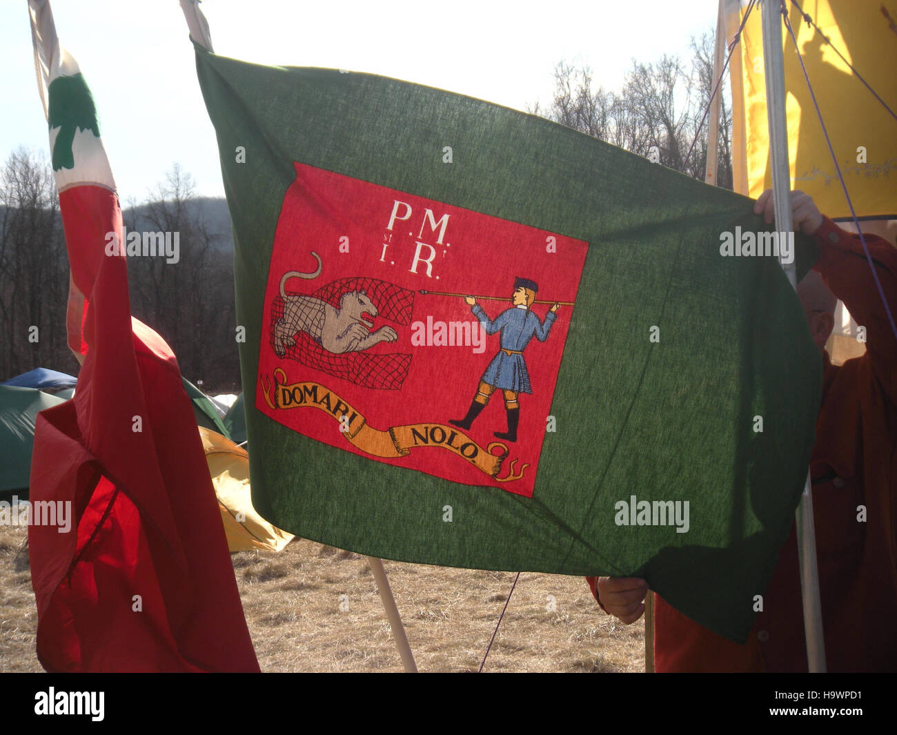 Boy Scouts of America (BSA) flags at Valley Forge National Historical ...