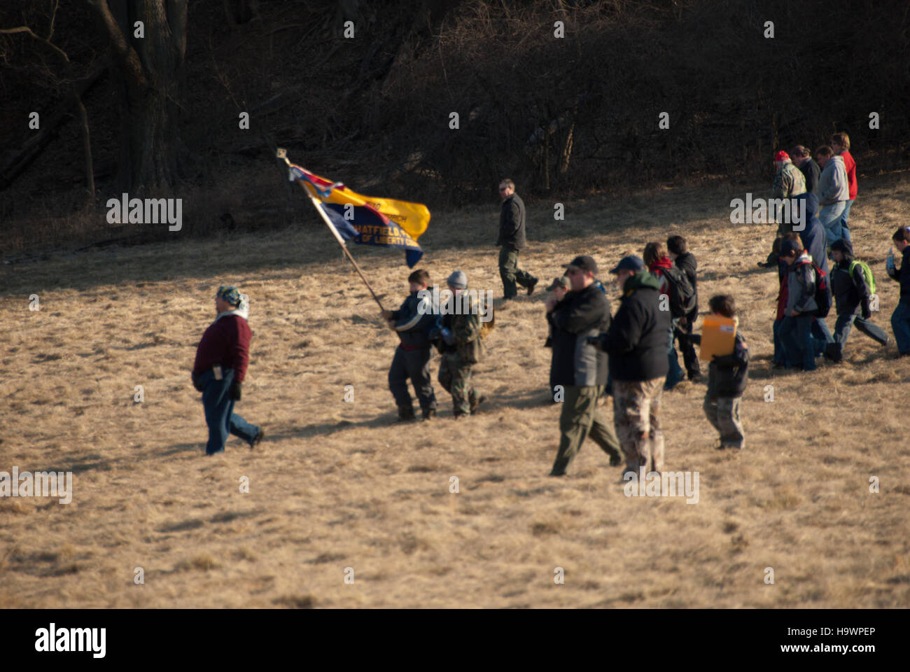 The Marching Band at Valley Forge National Park played a significant ...