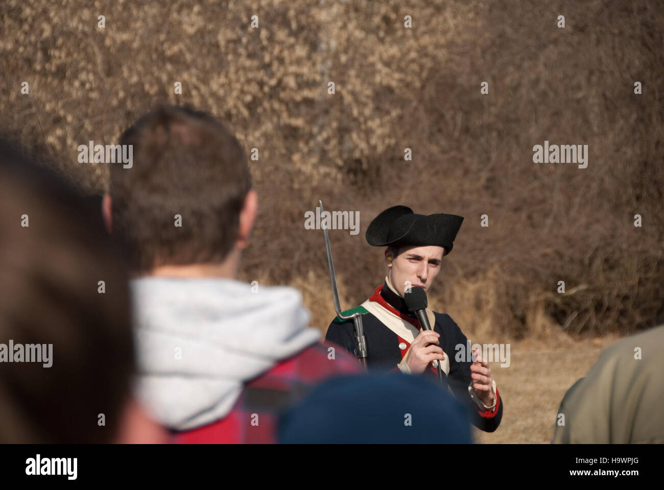 A historical depiction of soldier life at Valley Forge National Park ...