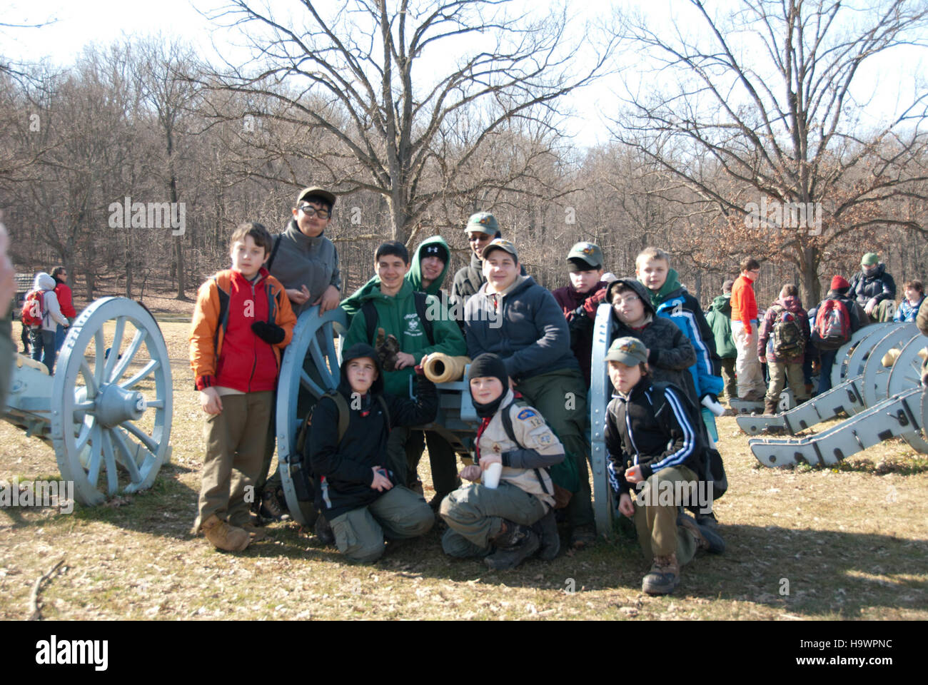 Troop 12 from Edison, NJ visits Valley Forge National Historical Park ...