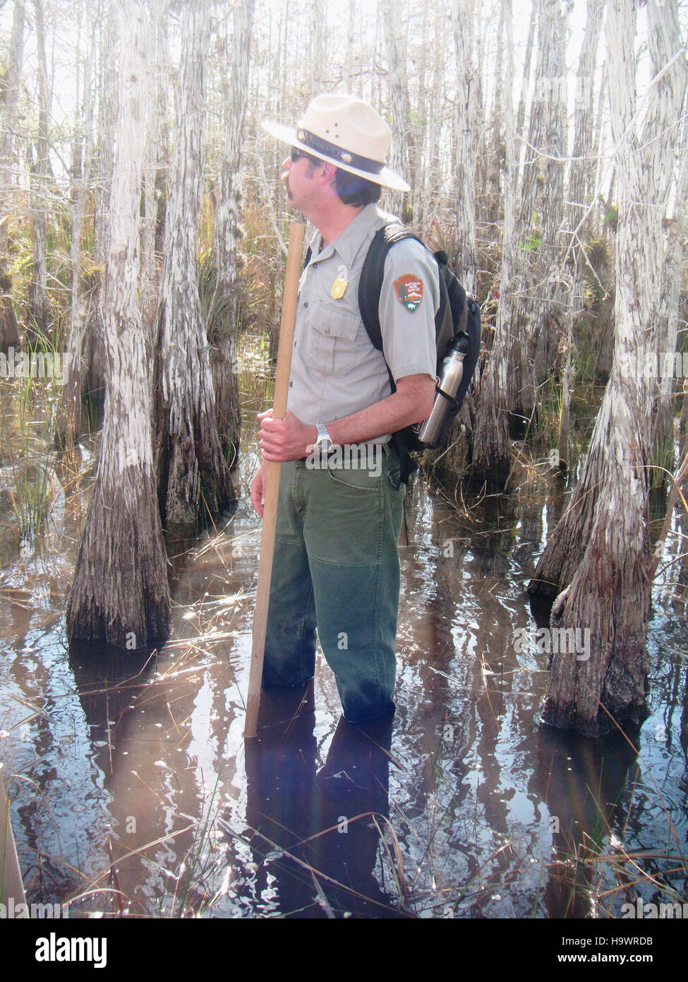 A Park Ranger provides interpretation of Everglades National Park’s ...