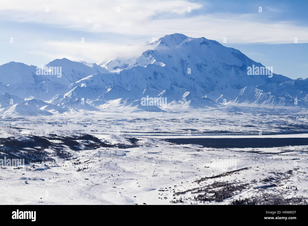 Aerial views of Denali National Park reveal the stunning vastness and ...
