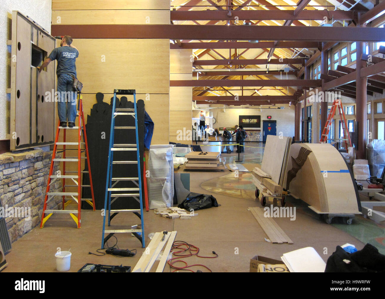 The Grand Canyon National Park Visitor Center underwent an exhibit ...