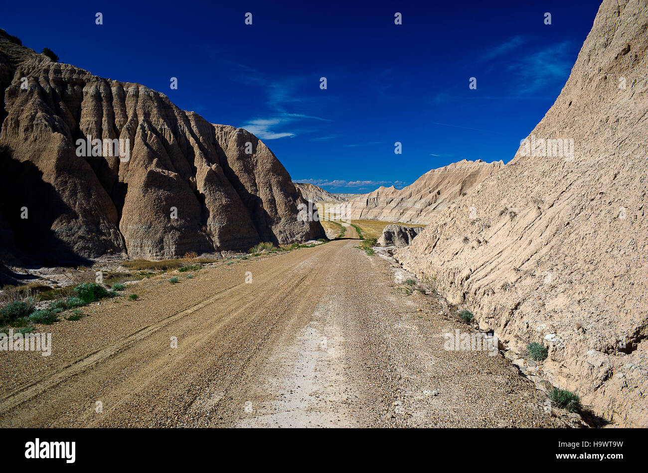 Sheep Mountain in Badlands National Park is known for its distinctive ...