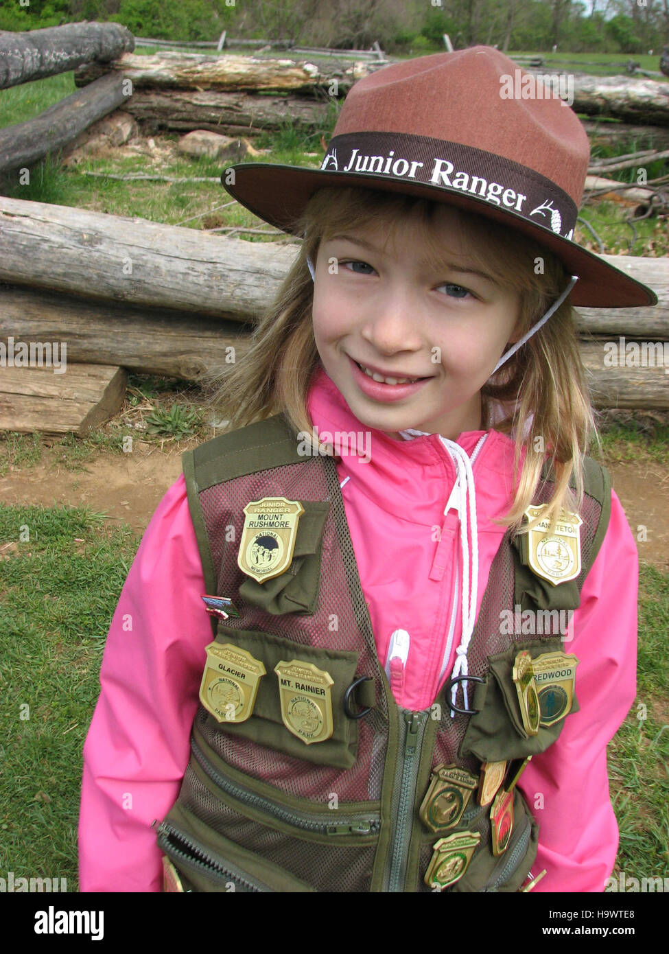 This image shows a Junior Ranger Day event at Valley Forge National ...