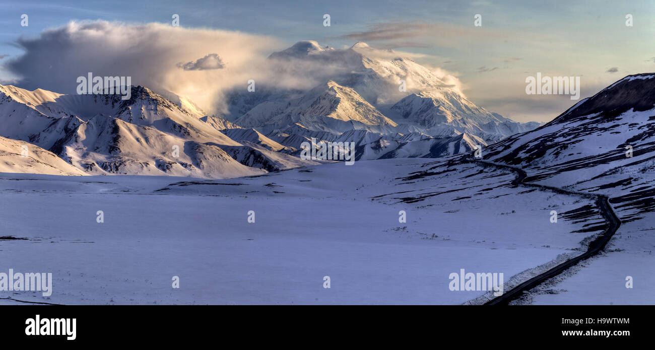 Stony Hill, located in Denali National Park, offers stunning views of ...