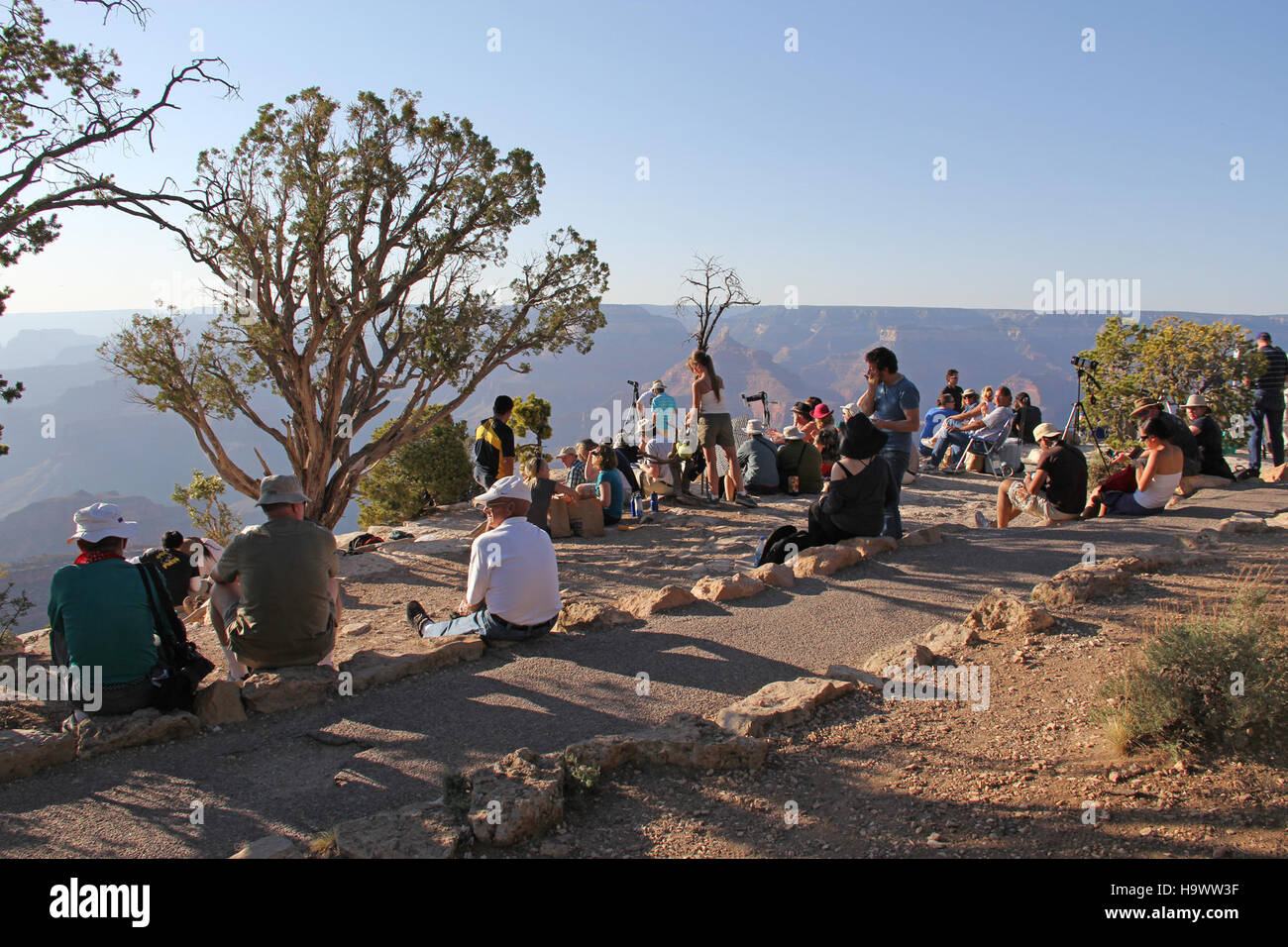 The Grand Canyon National Park offers a stunning view of the annular ...