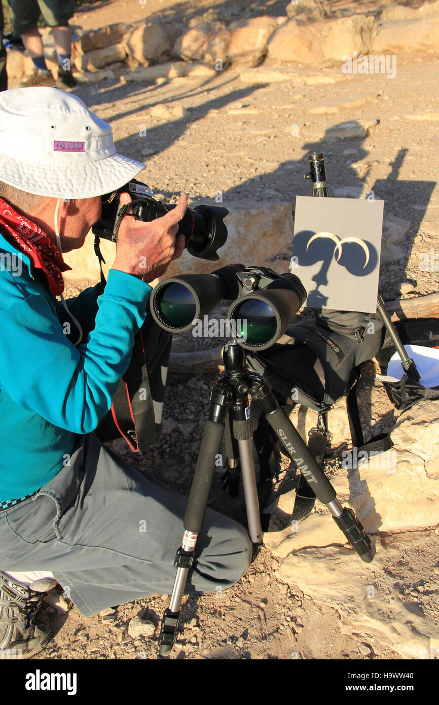 Visitors to Grand Canyon National Park viewed a rare annular eclipse ...