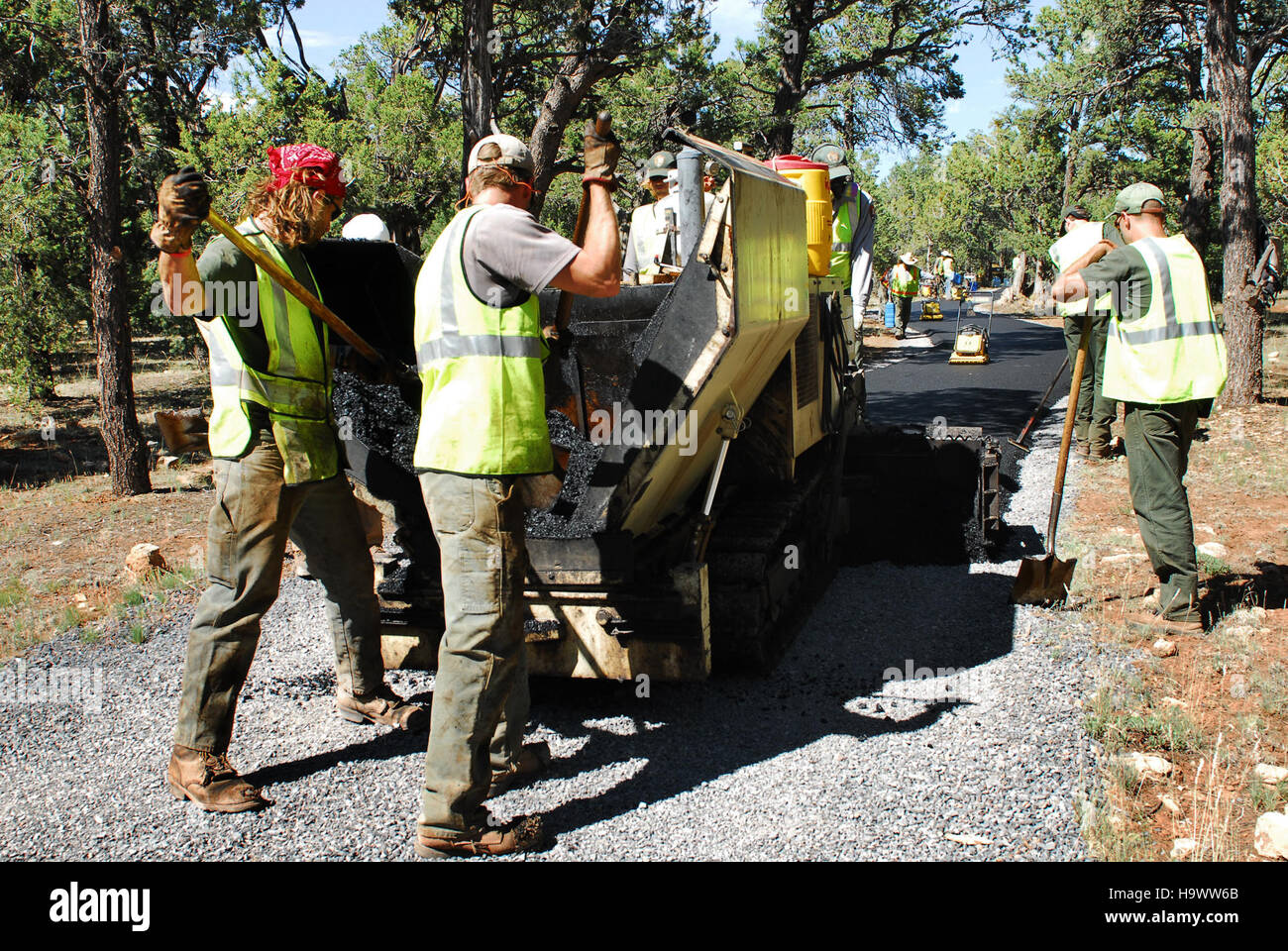 The Greenway Trail Construction project at Grand Canyon National Park ...