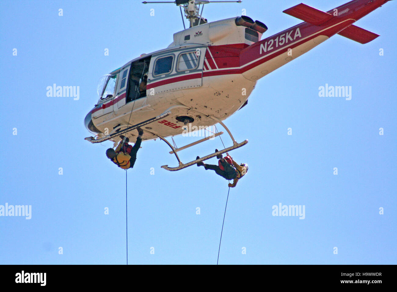 Helirappellers, part of firefighting efforts, play a crucial role in ...